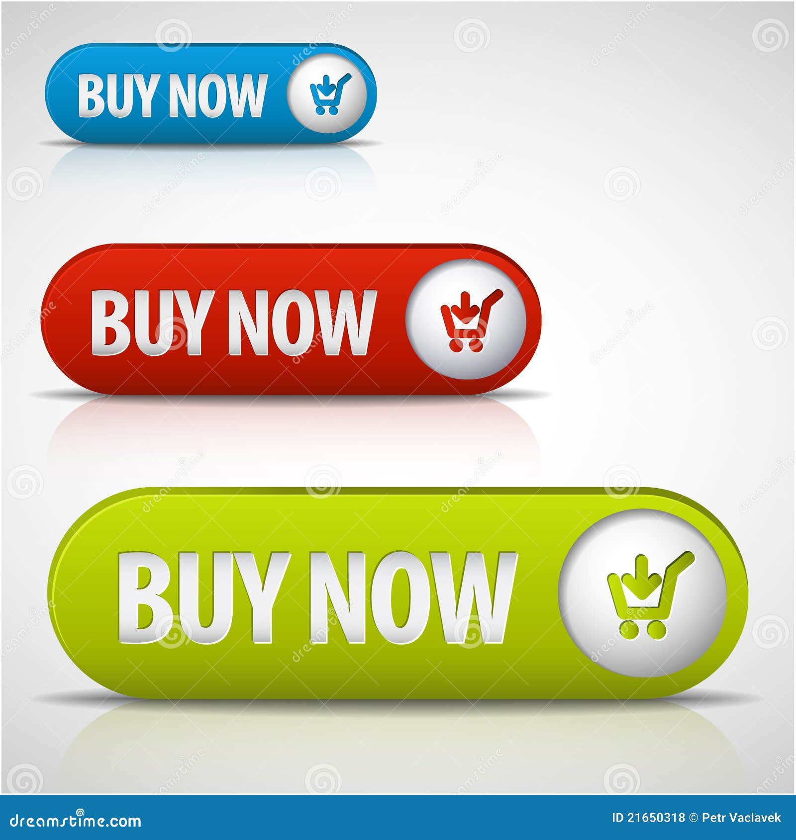 Set of buy now buttons stock illustration. Illustration of computer ...