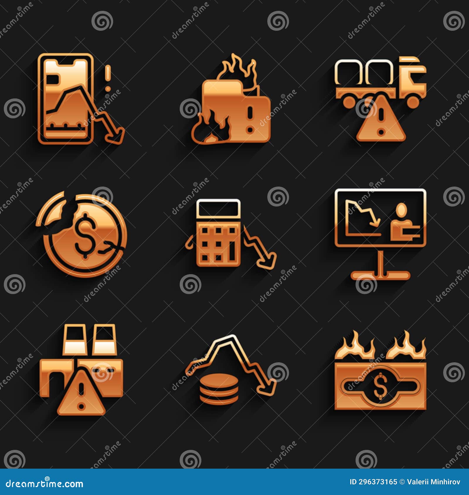 Set Shutdown Of Factory, Safe, Dollar Rate Decrease, Worker, Calculation Expenses, And Stop ...