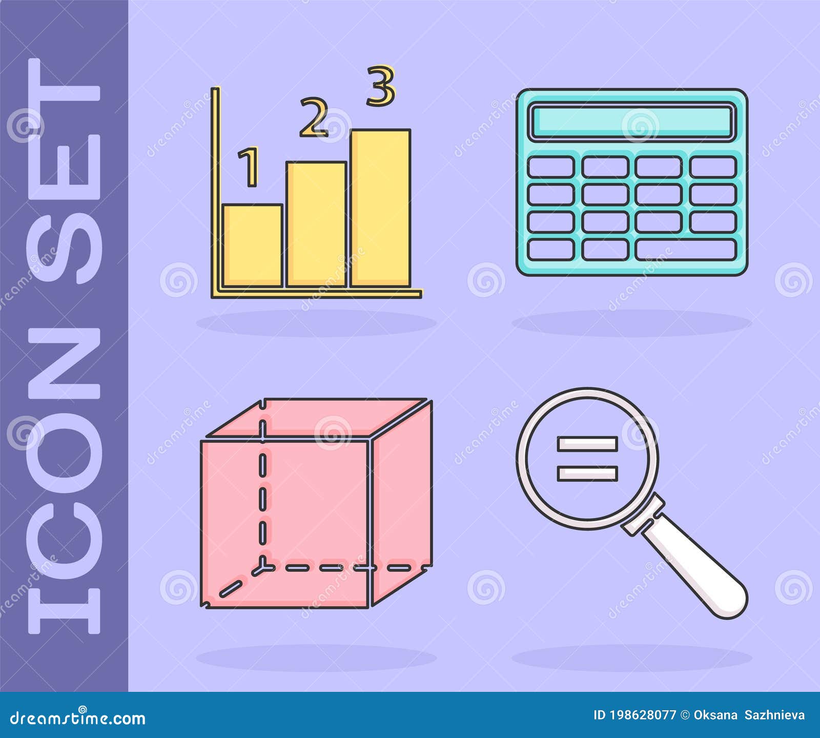 Set Calculation, Calculation, Graph, Schedule, Chart, Diagram And Graph ...