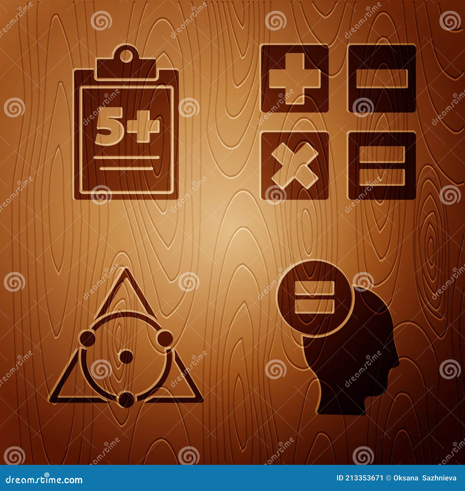 Set Calculation, Test or Exam Sheet, Triangle Math and Calculator on ...