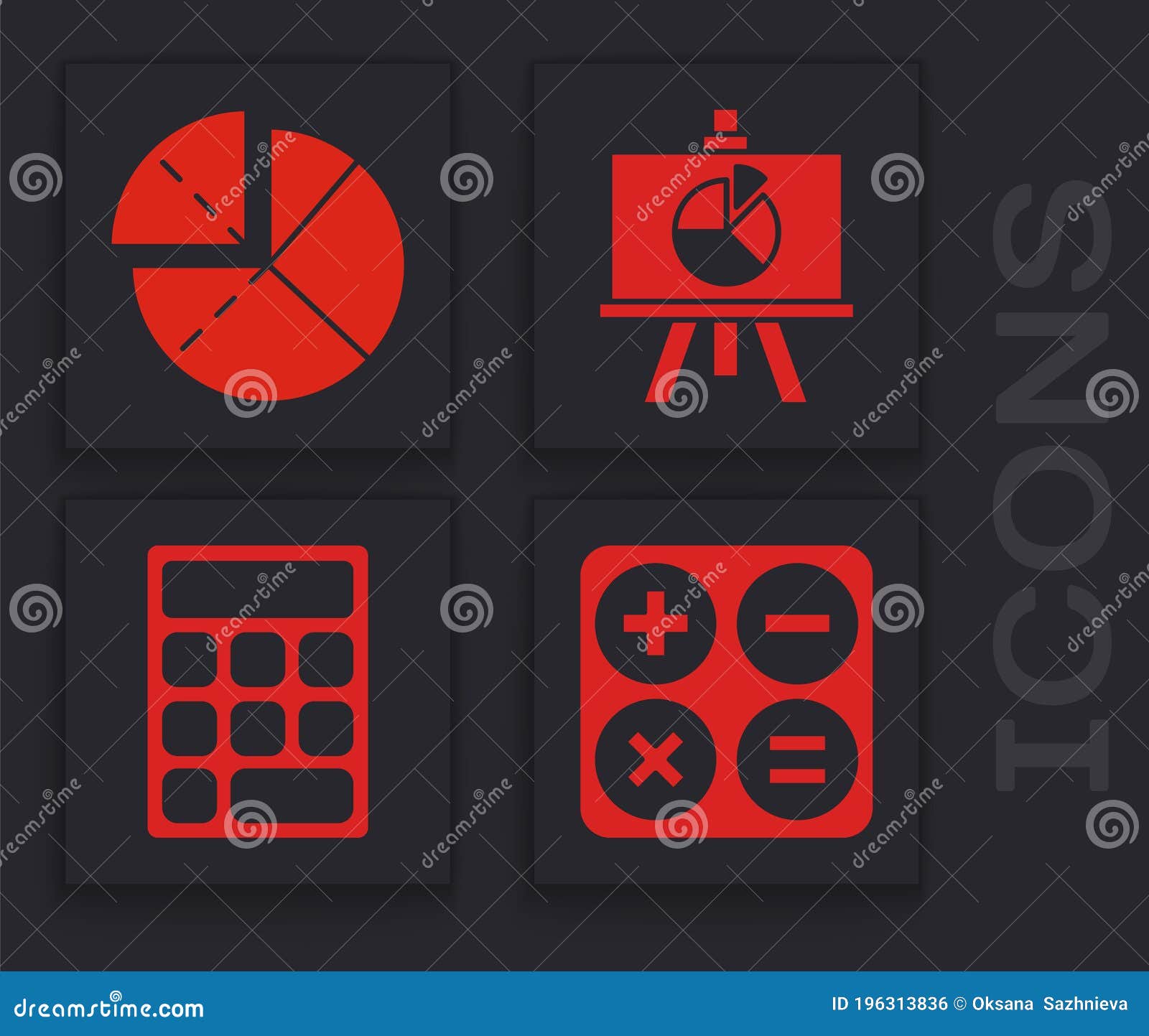Set Calculator, Graph, Schedule, Chart, Diagram, Chalkboard with ... Set Calculator, Graph, Schedule, Chart, Diagram, Chalkboard with ...