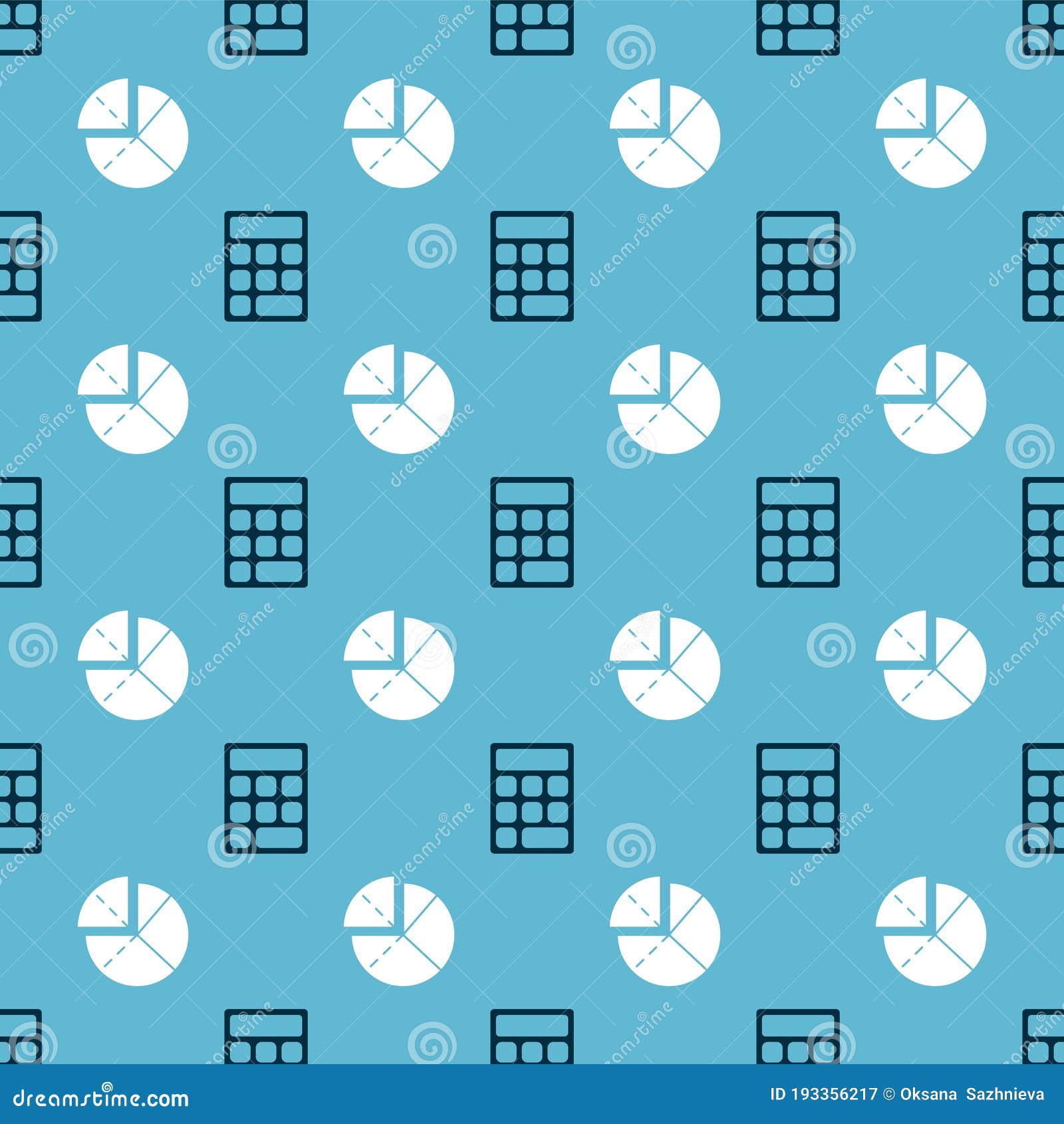 Set Calculator and Graph, Schedule, Chart, Diagram on Seamless Pattern ... Set Calculator and Graph, Schedule, Chart, Diagram on Seamless Pattern ...