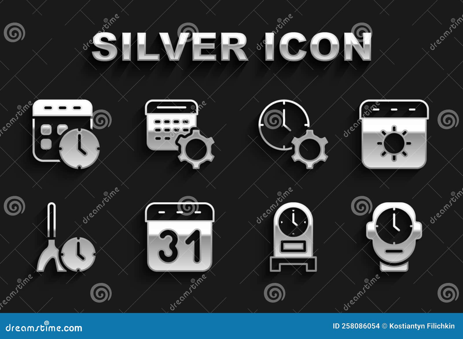 Set Calendar, Summer, Clock, Antique Clock, Cleaning Time, Time ...