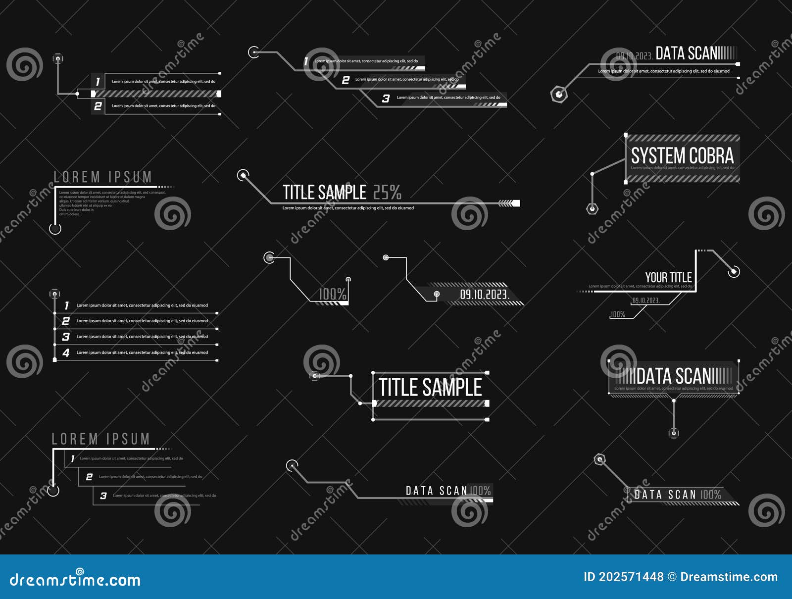Callout, Headers Infographics. Cartoon Vector | CartoonDealer.com ...