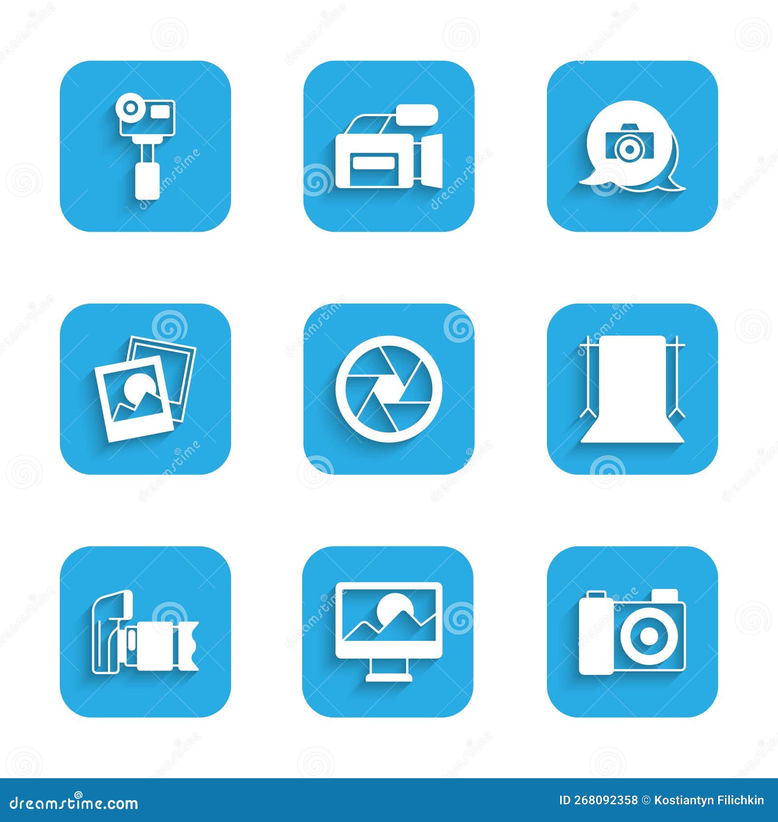 Set Camera Shutter, Photo Retouching, Camera, Empty Photo Studio, Frame ...