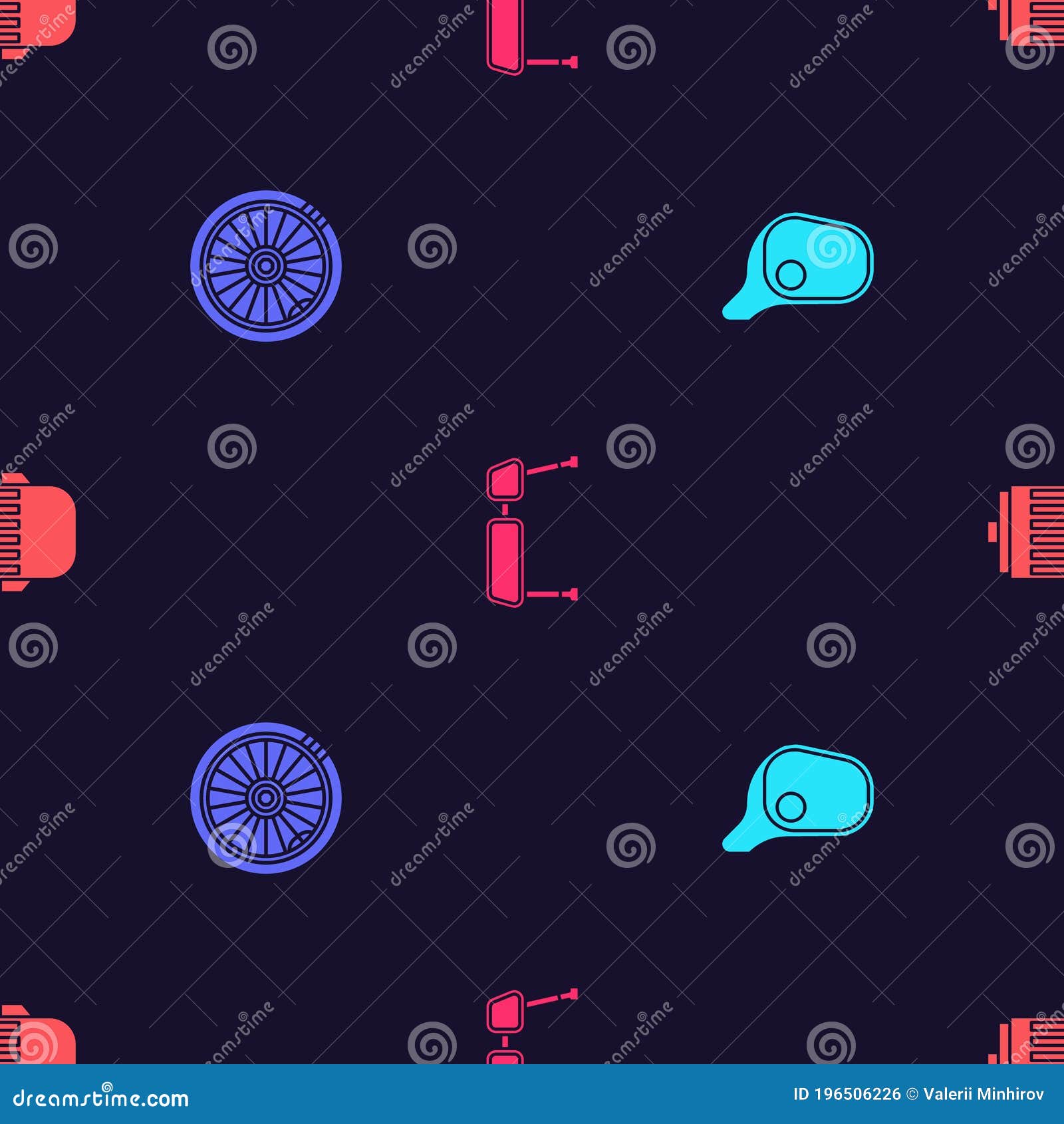 Electric Engine Showing Rotor Stator Winding Power Generation Concept ...