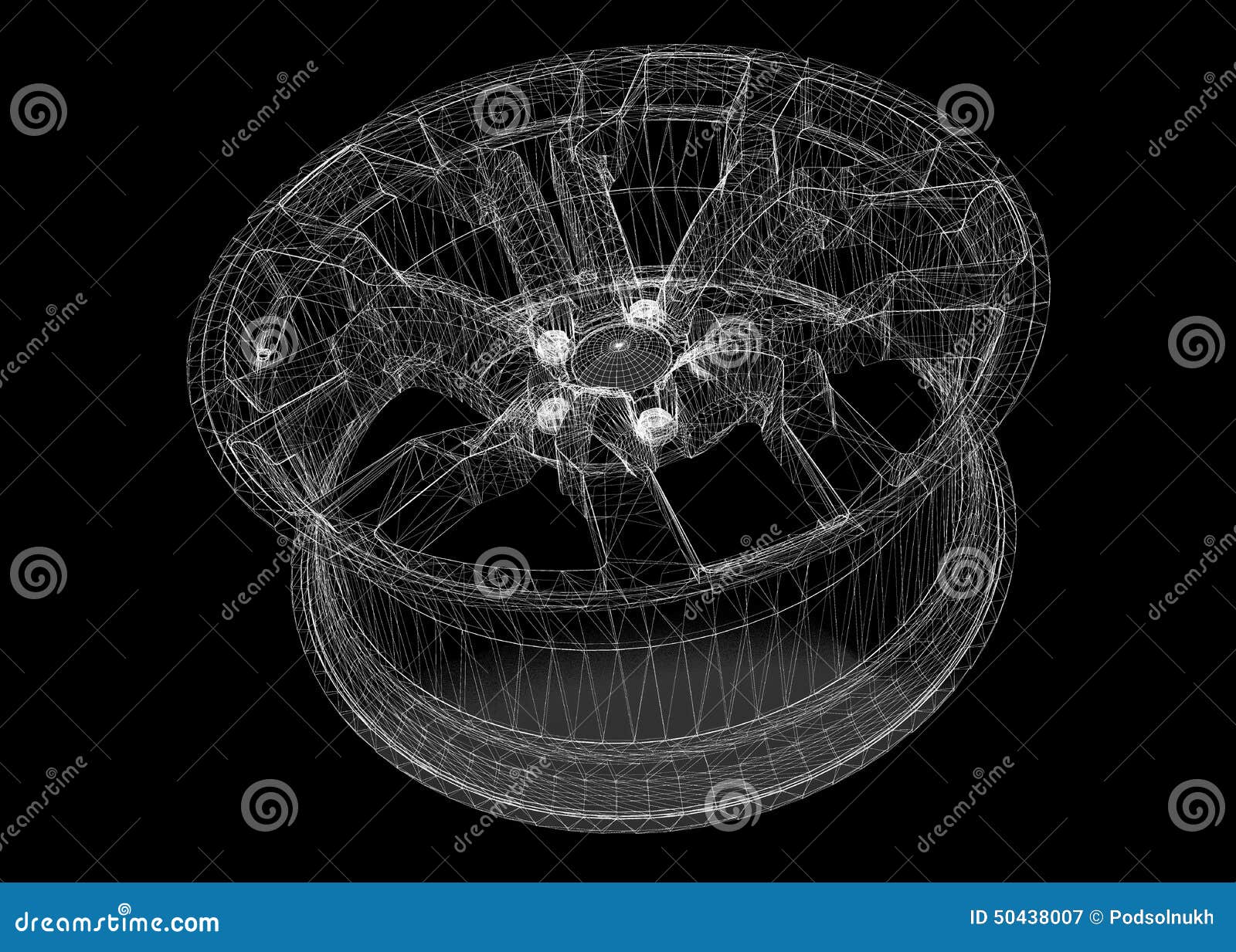 Set of car wheel isolated stock image. Image of metal - 50438007