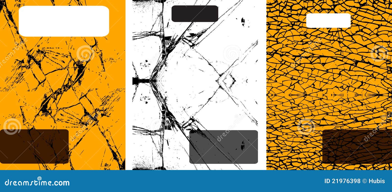 Set of card with texture stock vector. Illustration of decoration ...