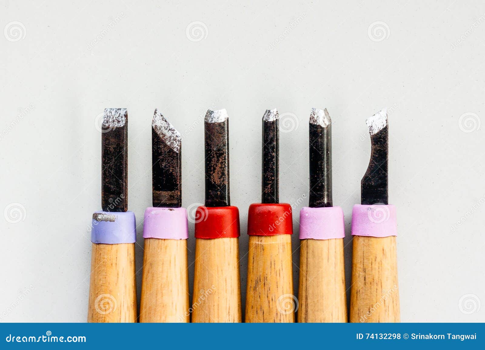 Set of carpenter chisel stock photo. Image of chisel - 74132298