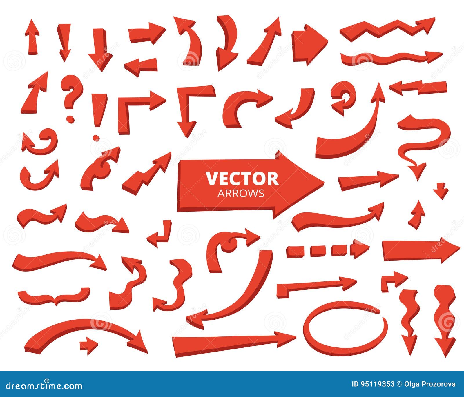 Cartoon Arrows Pointing At Center Vector Illustration | CartoonDealer ...