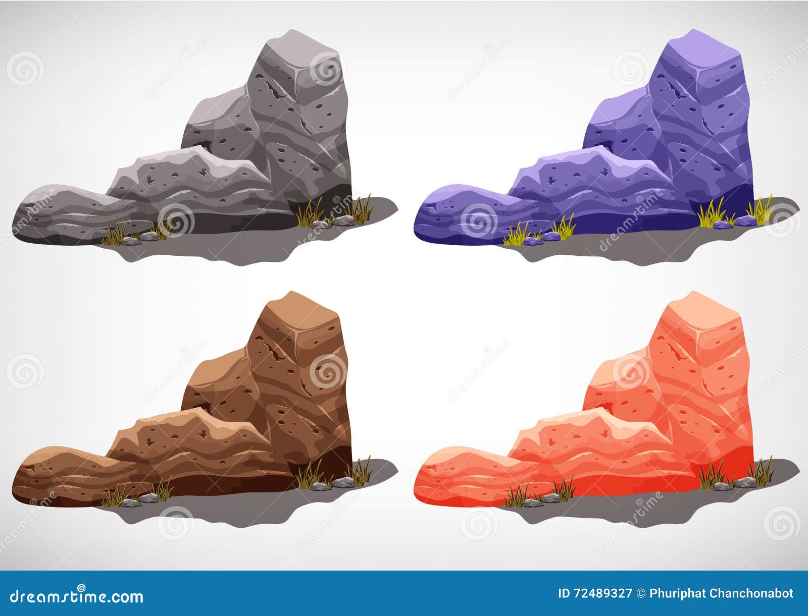 Ground Pumice Being Dropped Into A Pile. Stock Photography ...