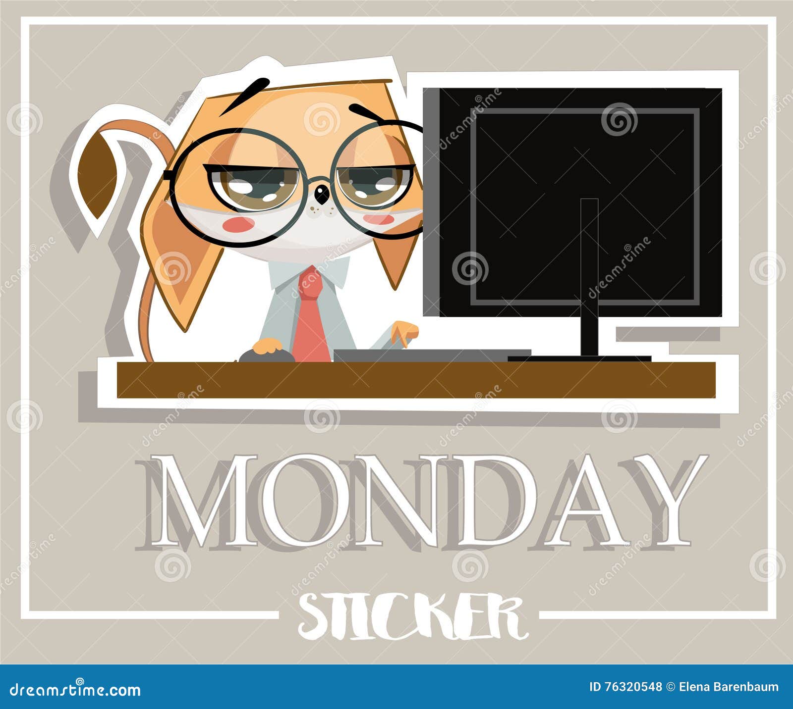 Set with cartoon Jerboa. stock vector. Illustration of outline - 76320548