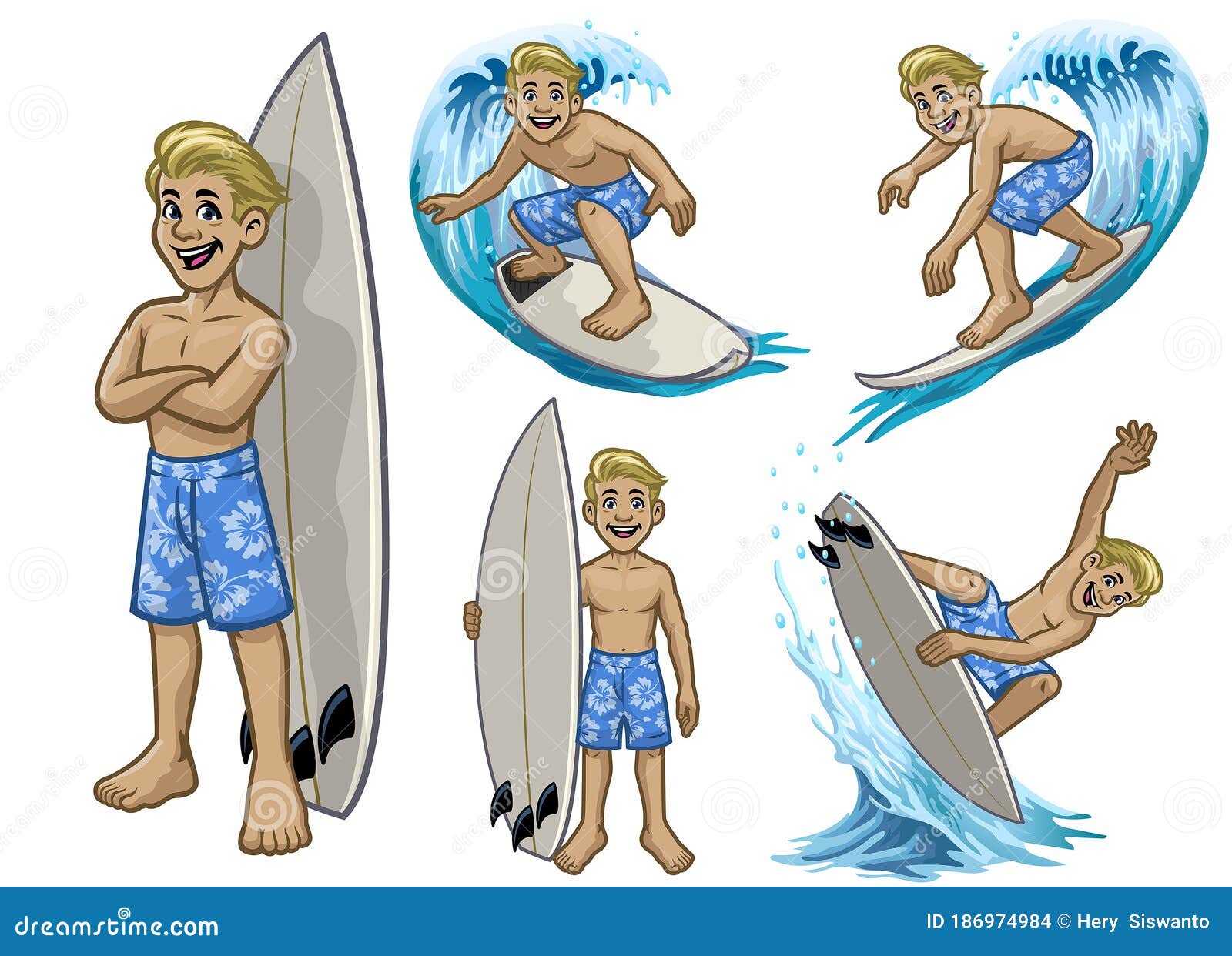 Cartoon Surfer Set Stock Illustrations – 1,186 Cartoon Surfer Set Stock ...