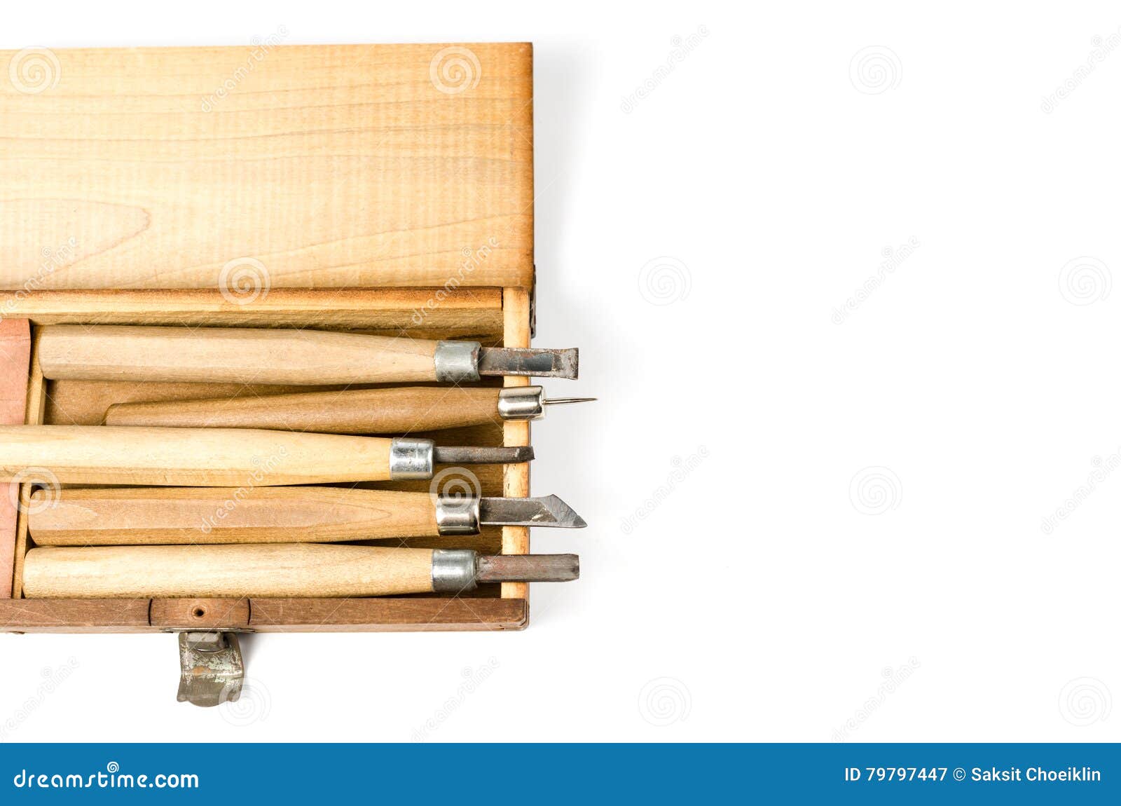 Set of carving tools stock image. Image of wood, equipment - 79797447