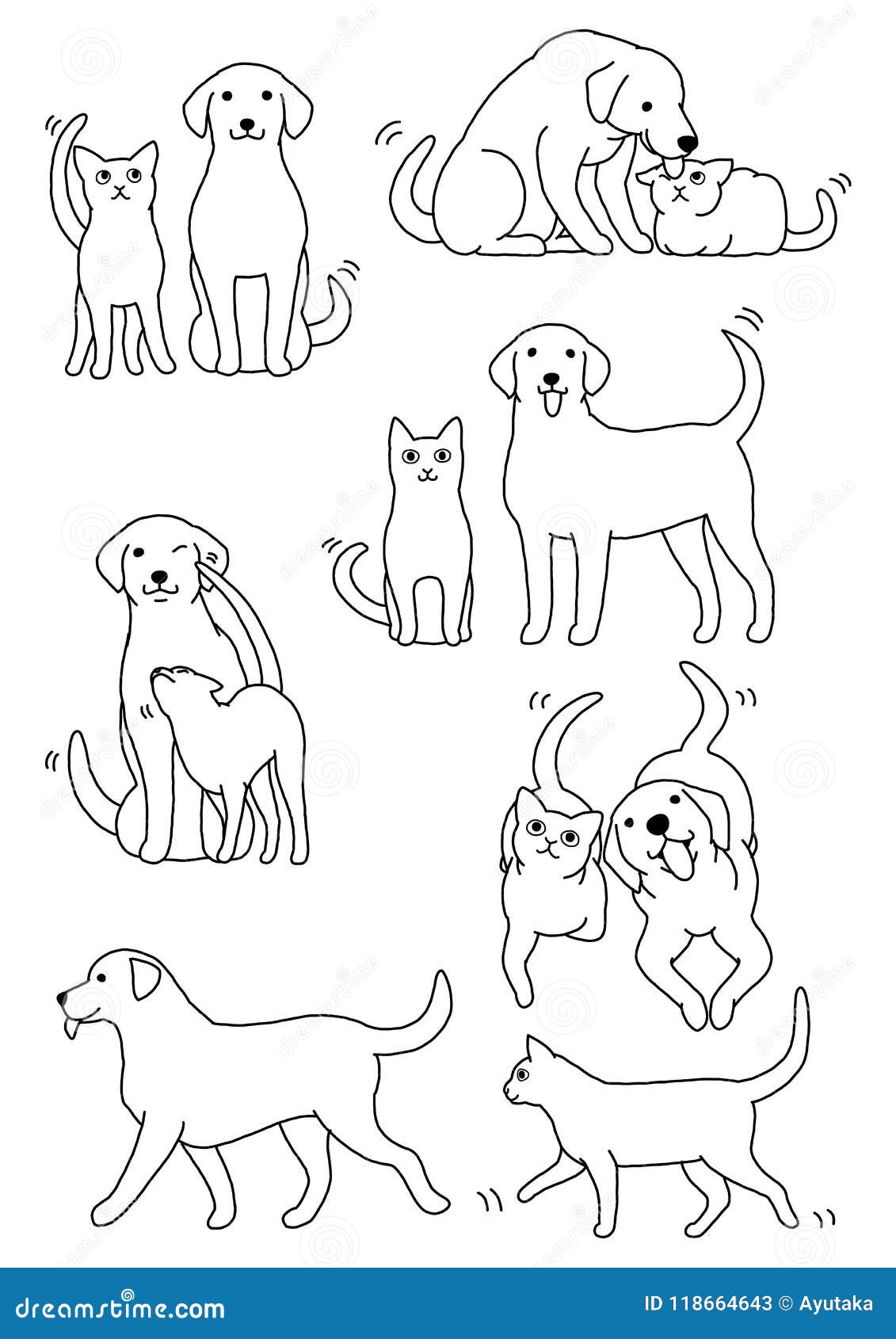 Nuzzling Cartoons, Illustrations & Vector Stock Images - 10 Pictures to ...