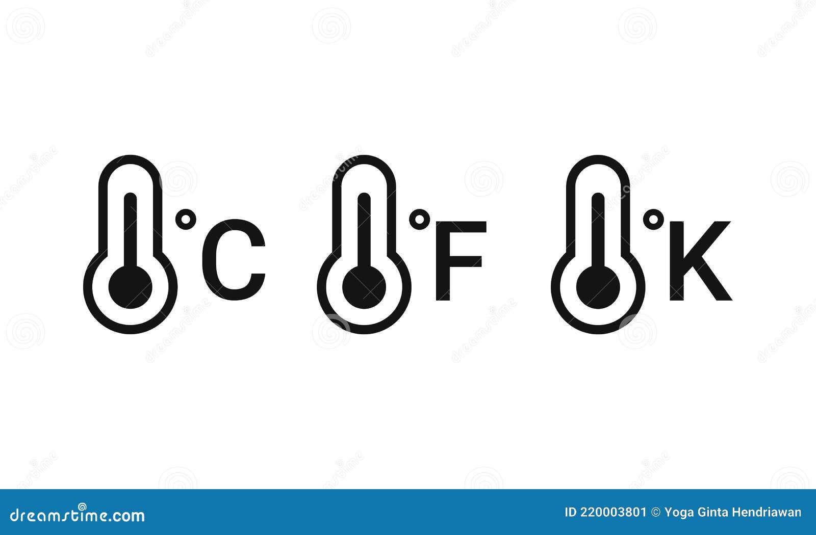 Set of Celsius Fahrenheit Kelvin Thermometer Icon. Illustration Vector ... Set of Celsius Fahrenheit Kelvin Thermometer Icon. Illustration Vector ...
