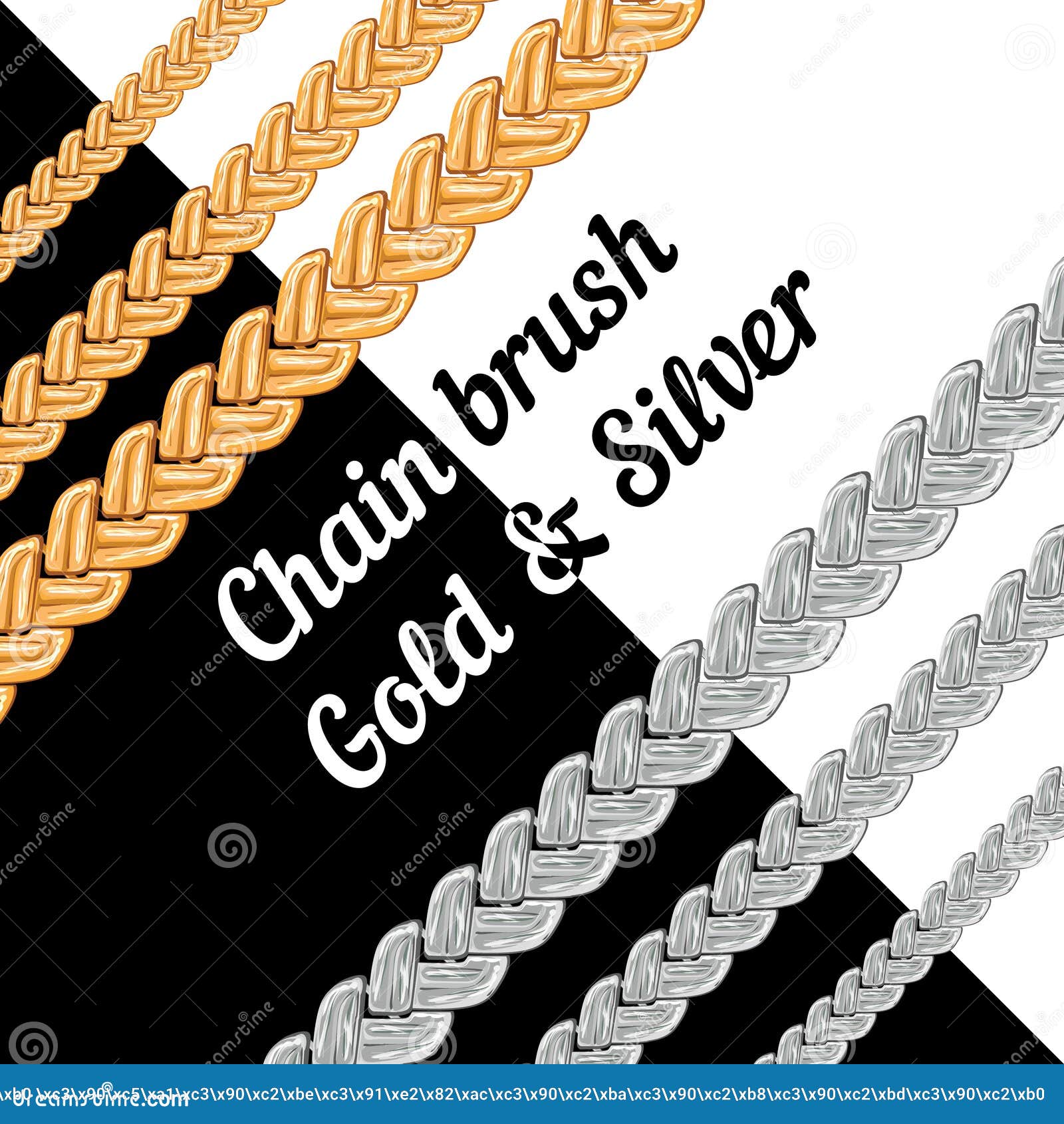 Gold Chain Pattern Photoshop