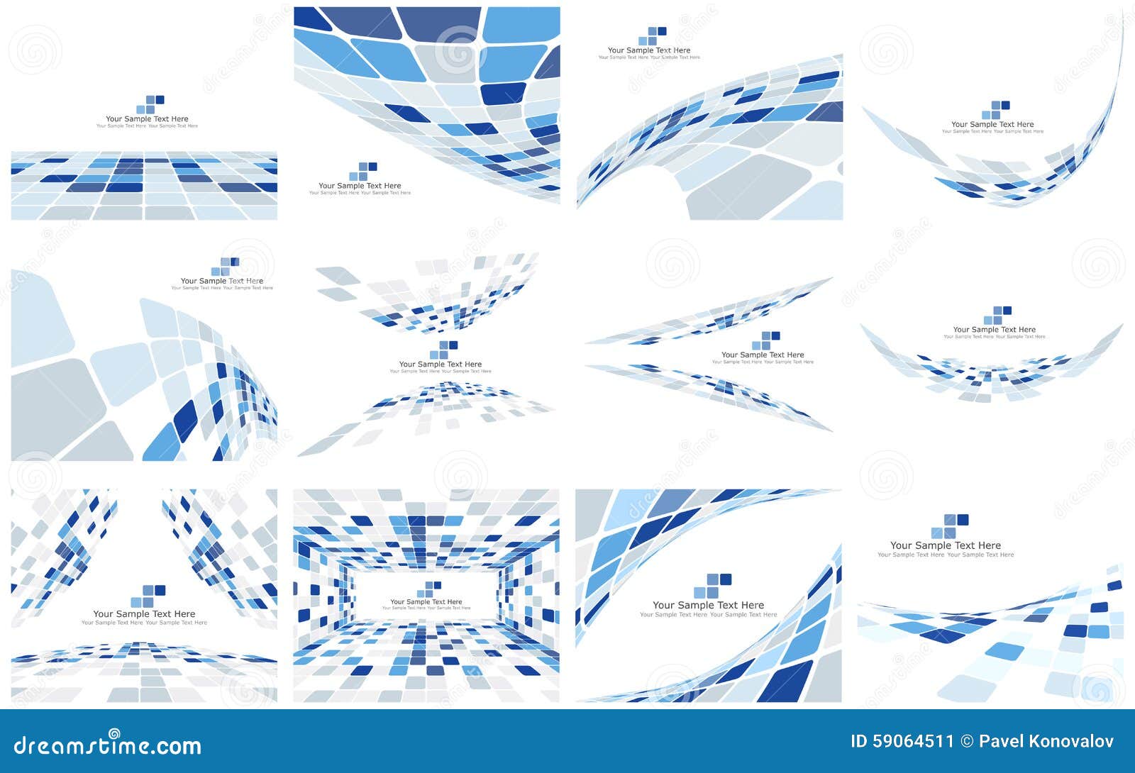 Checkered Backgrounds Cartoon Vector | CartoonDealer.com #45371975