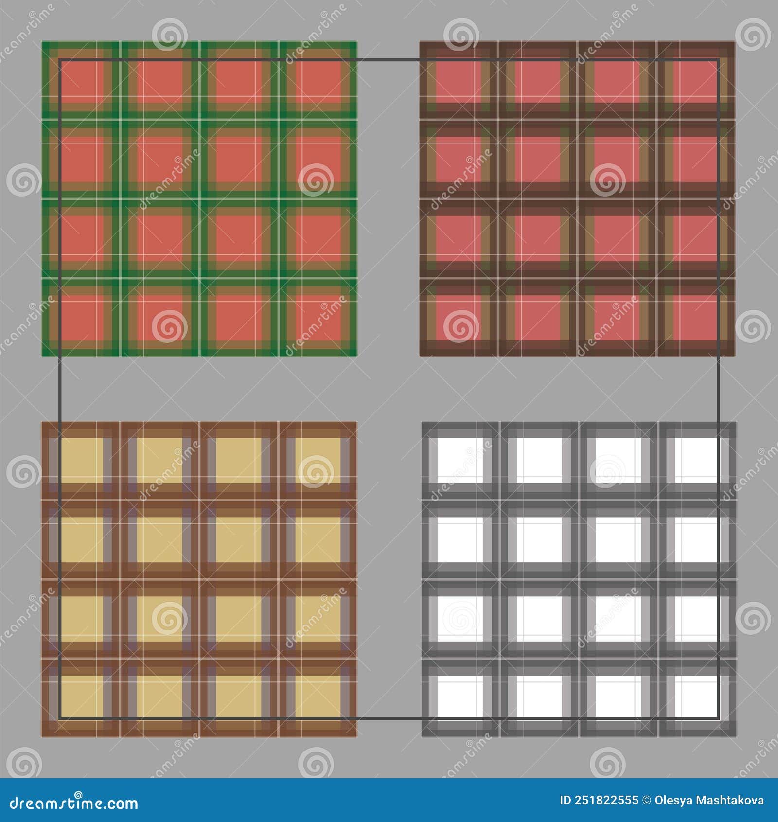 Checkered Tartan Check Texture, Outfit Pattern Seamless Background ...