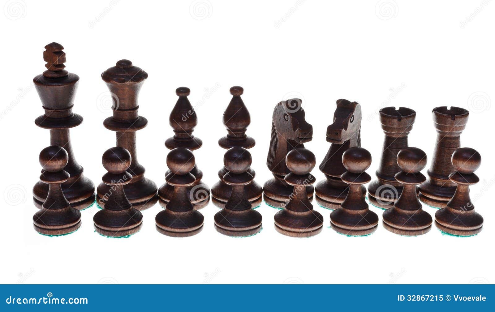Set of chess pieces stock image. Image of figure, conflict - 32867215