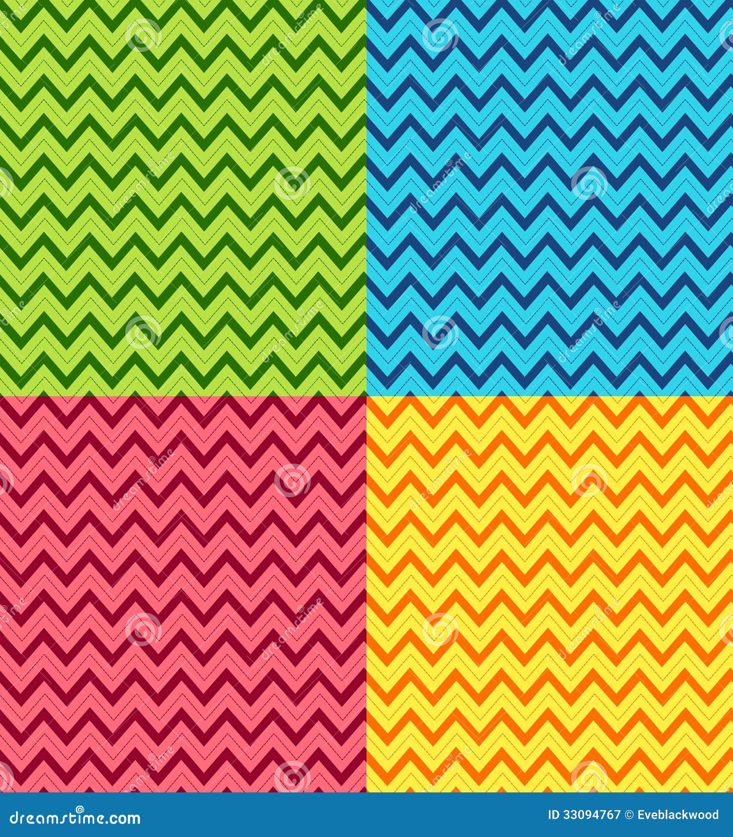 Set of chevrons patterns stock illustration. Illustration of motif ...