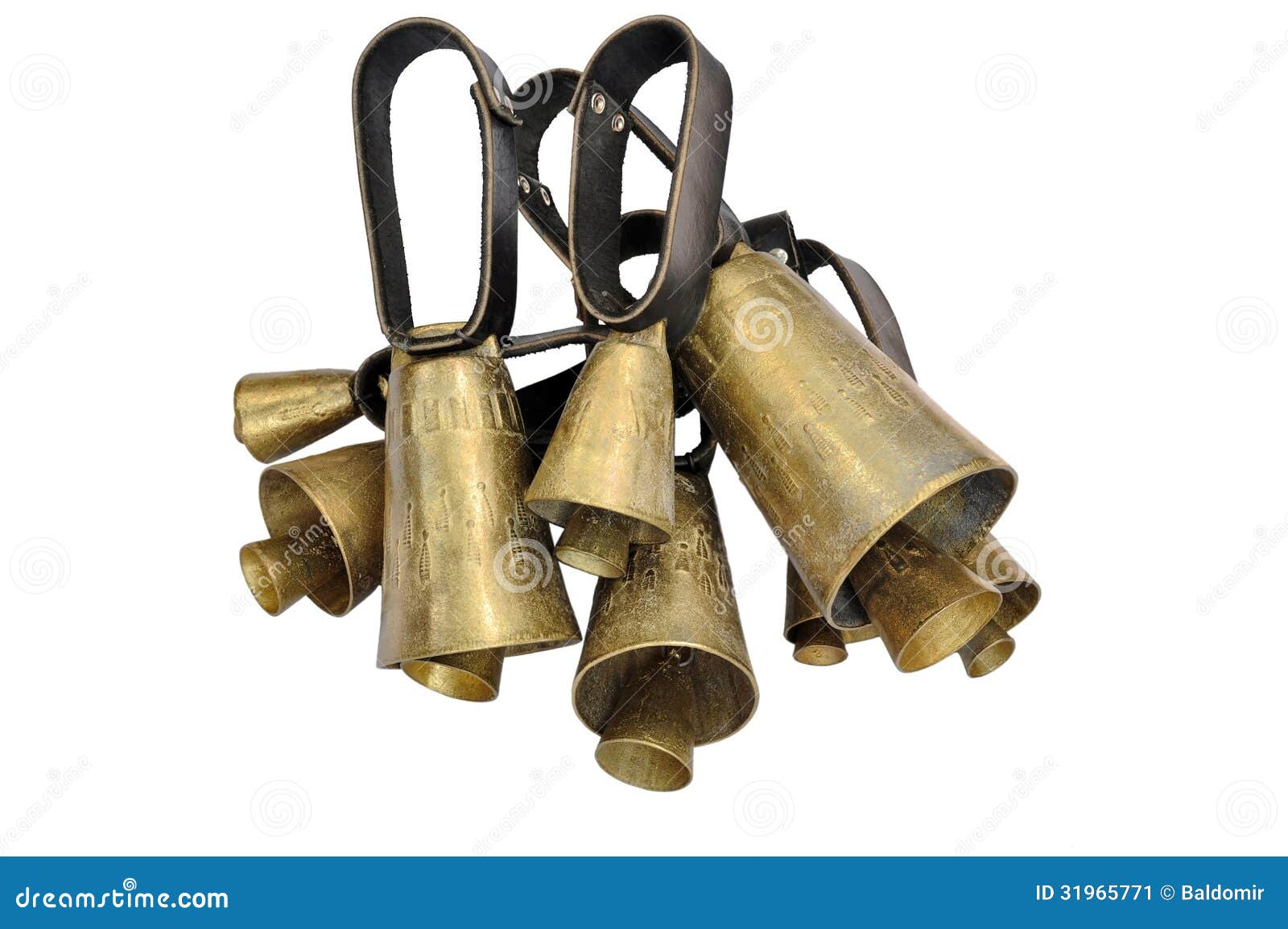 Set of chimes stock image. Image of bells, chakra, nature - 31965771