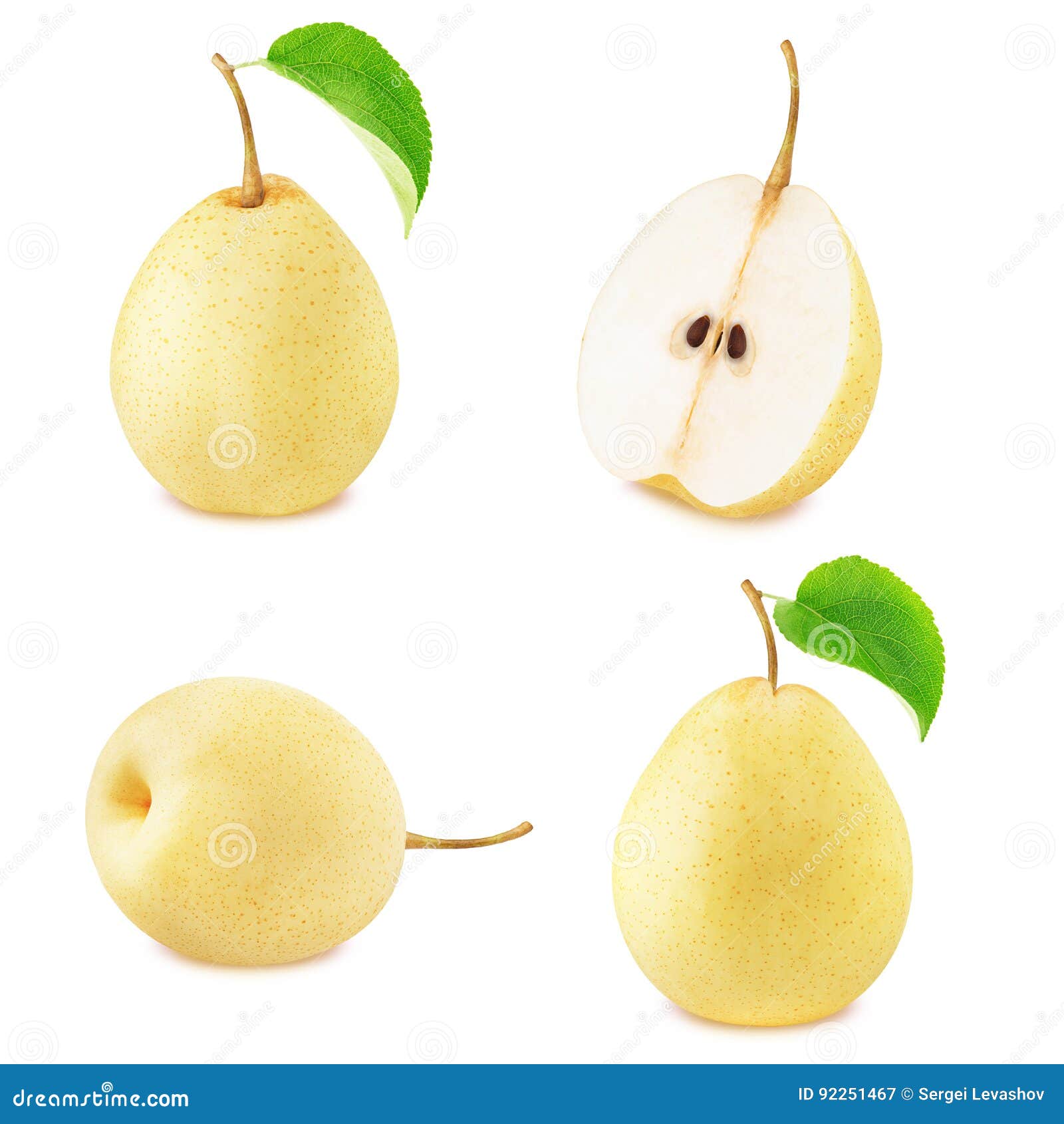 Set of chinese pear fruits stock image. Image of market - 92251467