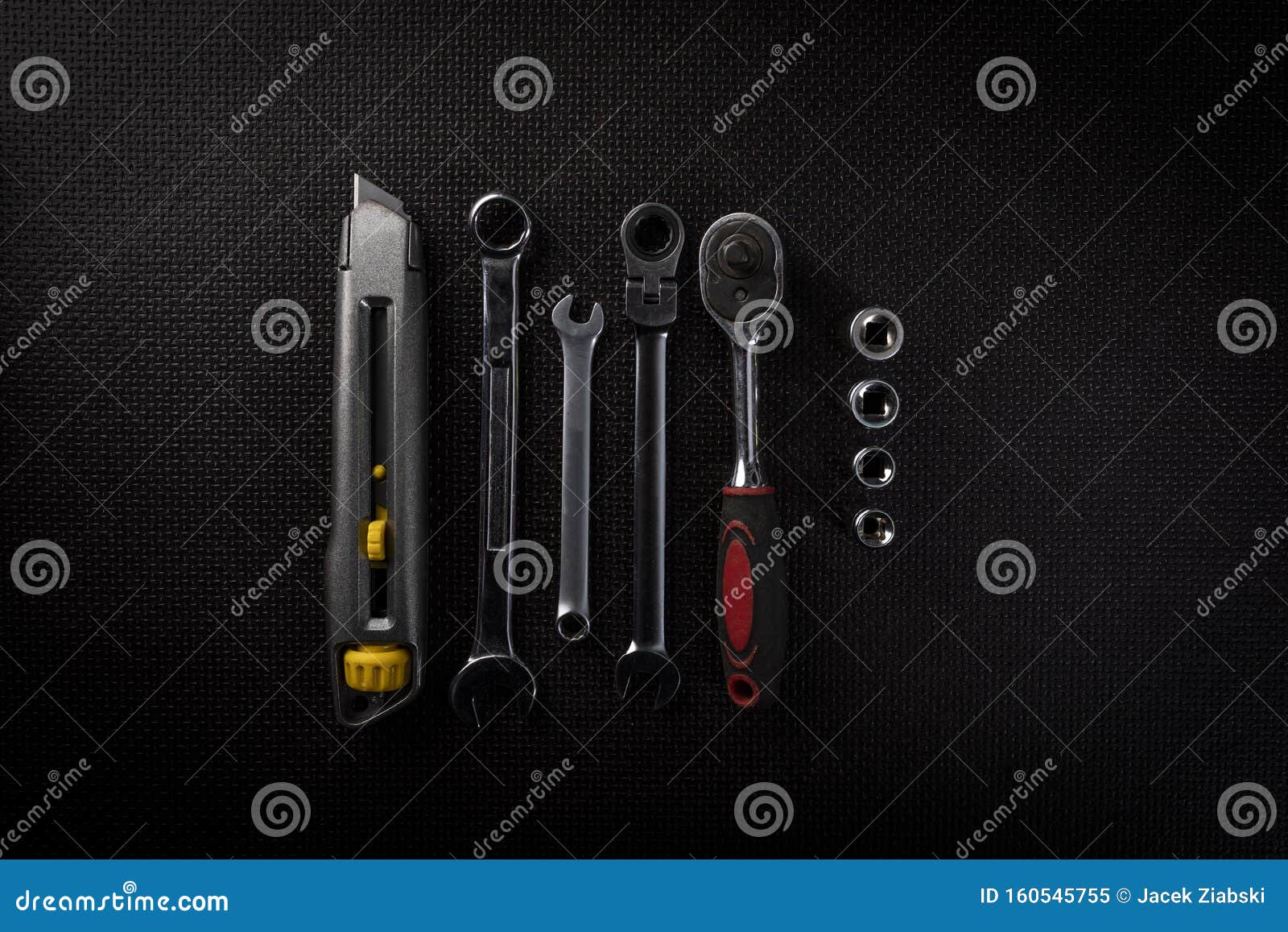Professional Handyman Toolkit. a Composition of Different Types and ...
