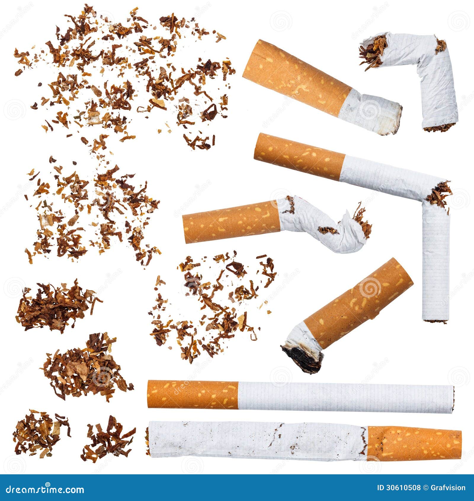 Set of cigarettes stock photo. Image of concept, collection - 30610508