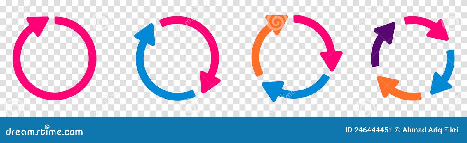 Set of Circle Arrow Vector Icons. Round Reload Sign. Rotate Arrow ... Set of Circle Arrow Vector Icons. Round Reload Sign. Rotate Arrow ...