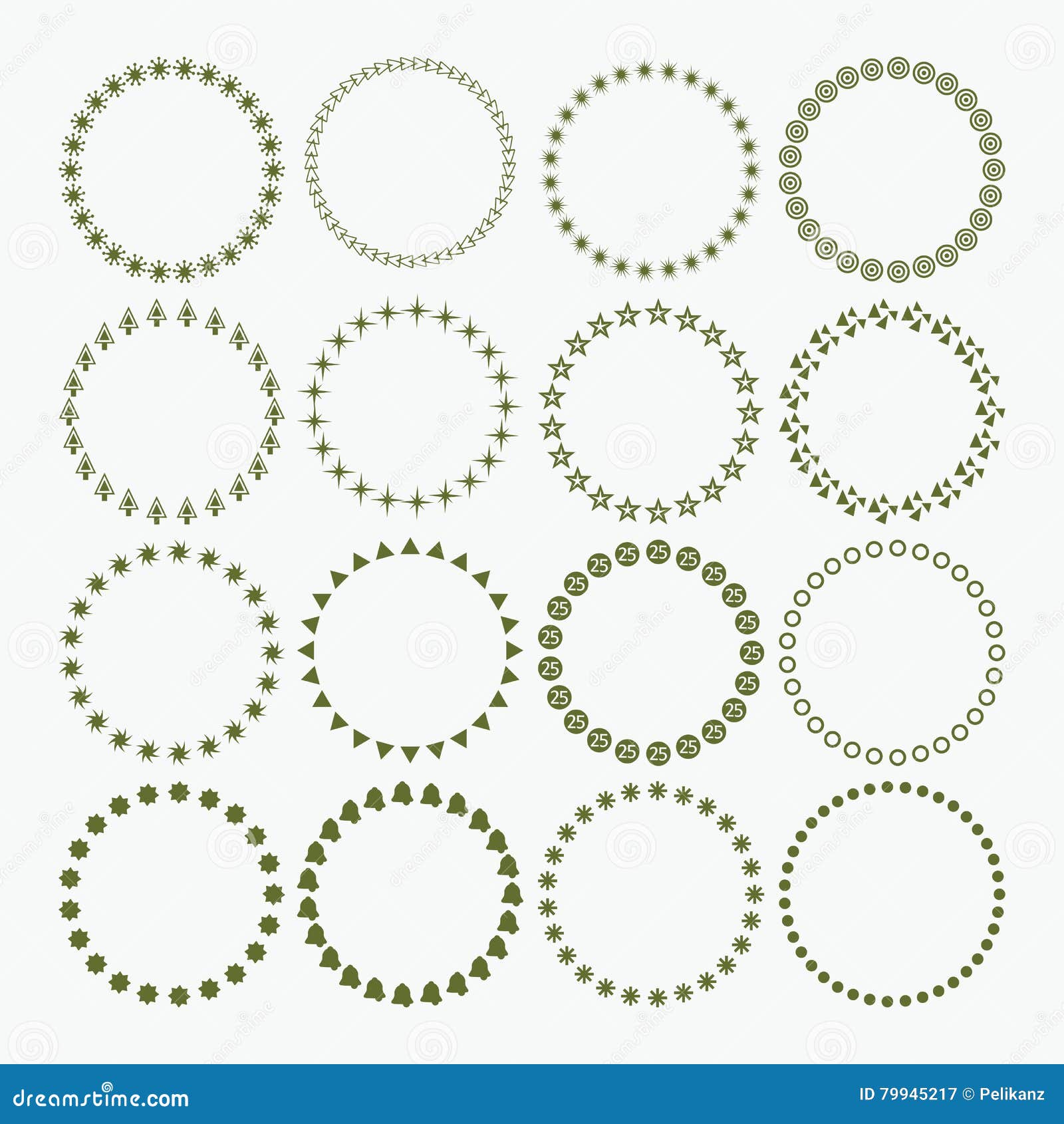 Circle Border Design Pattern