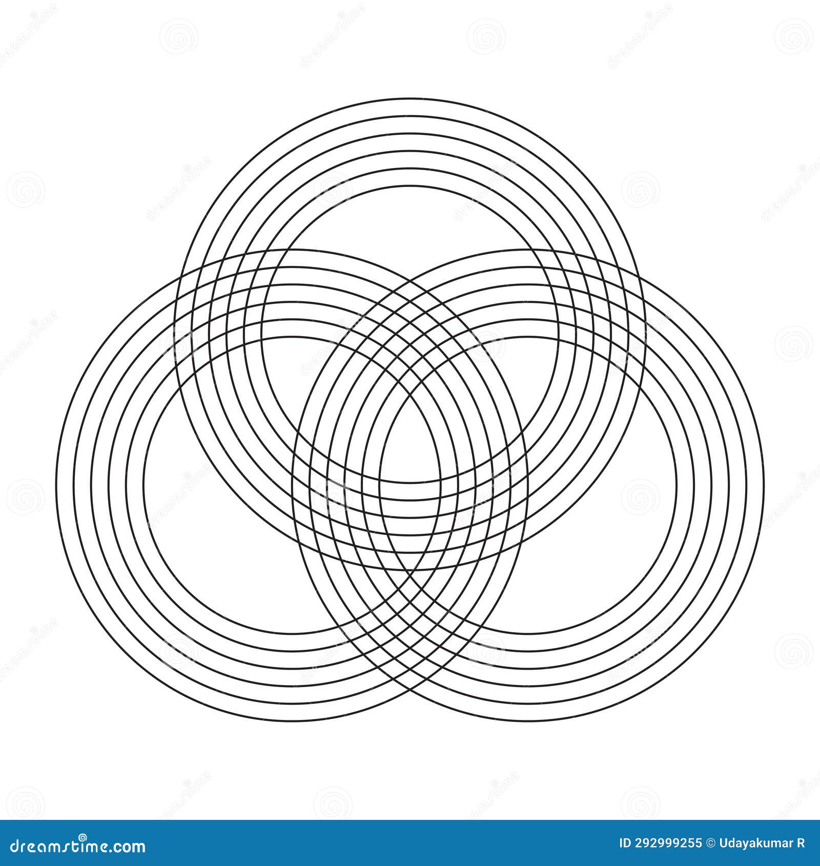 3 Set of Circle Sacred Geometry. All Seeing Eye, the Third Eye or and ...