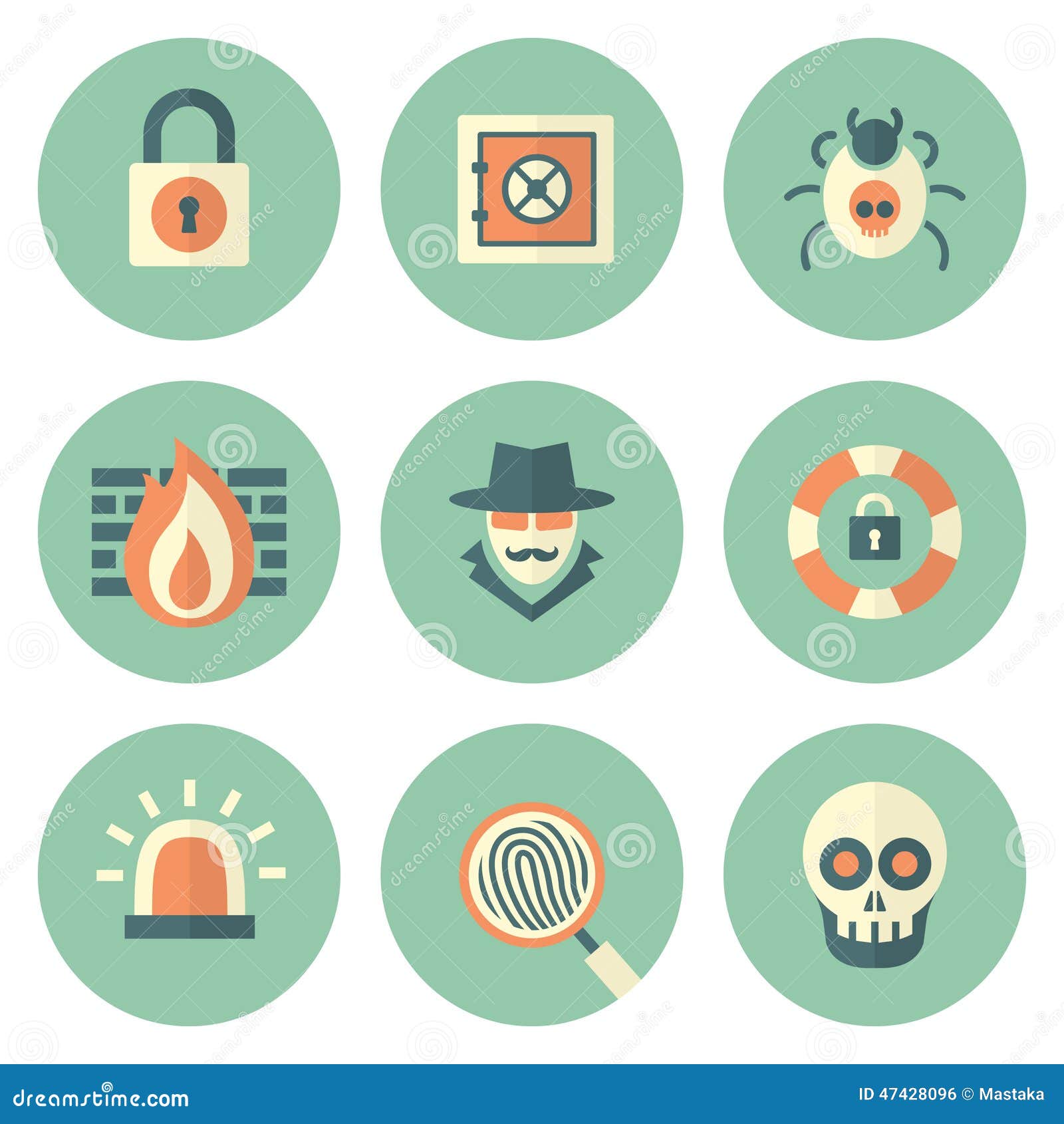 CIA Circle- Security Of Information Systems Vector Illustration ...