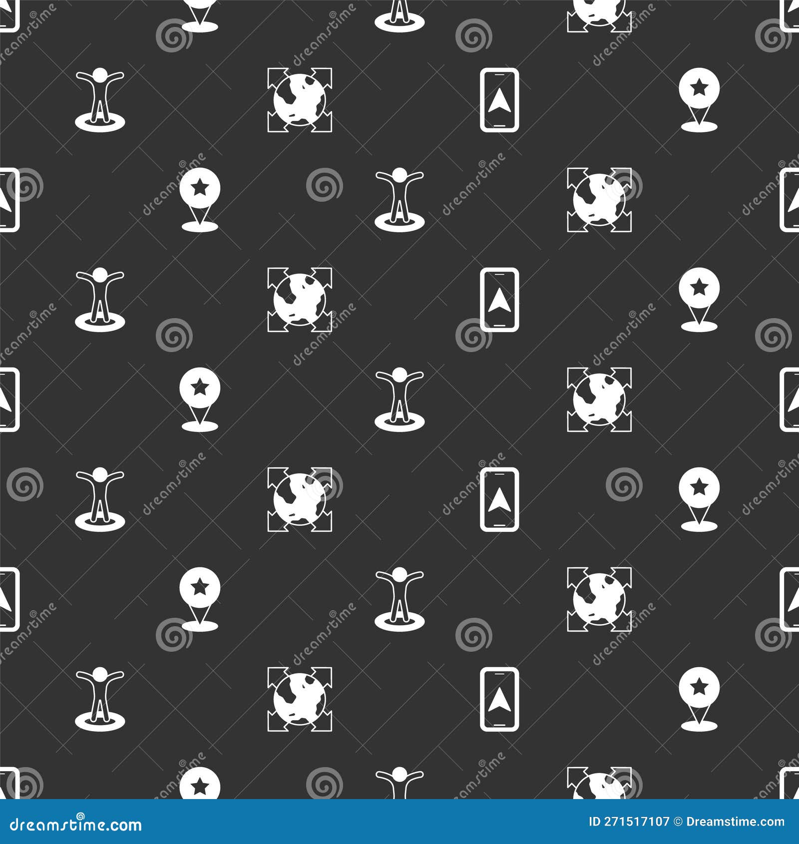 Set City Map Navigation, Map Pointer with Star, Location Person and ...