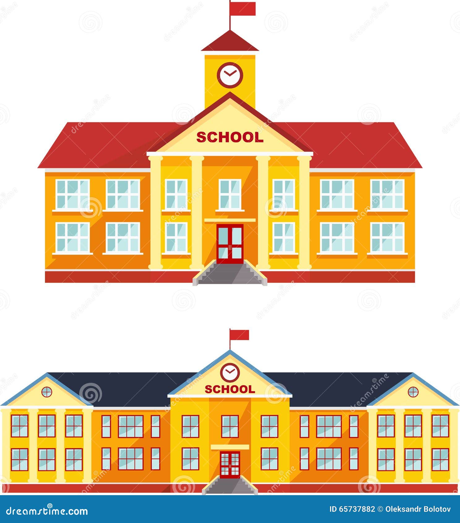 School Building Clip Art Images