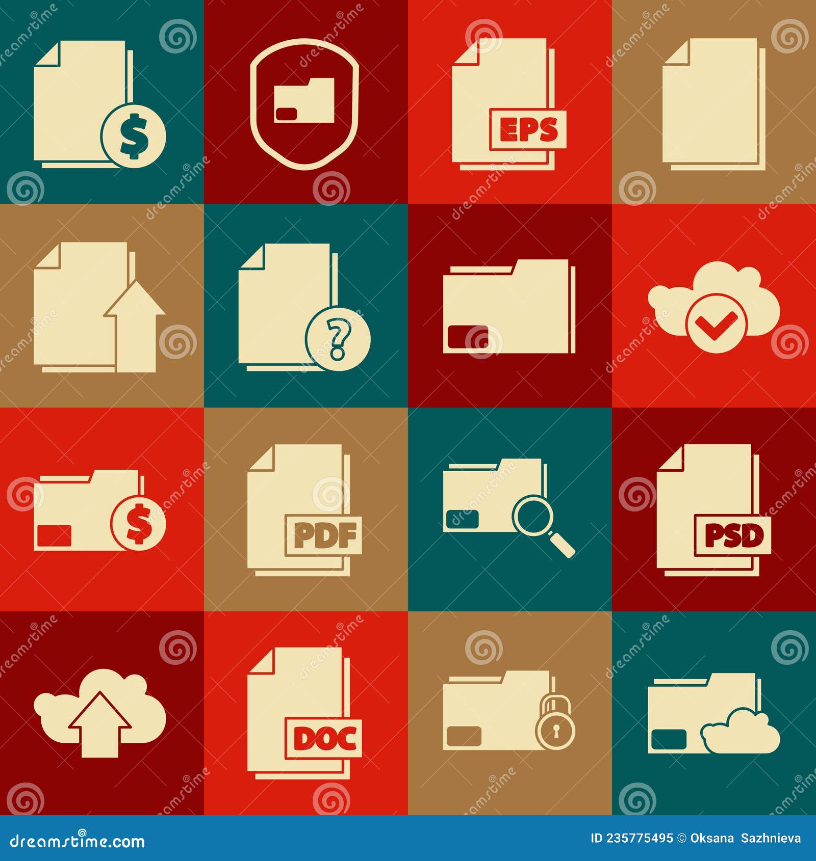 Set Cloud Storage Text Document Folder, PSD File, with Check Mark, EPS ... Set Cloud Storage Text Document Folder, PSD File, with Check Mark, EPS ...