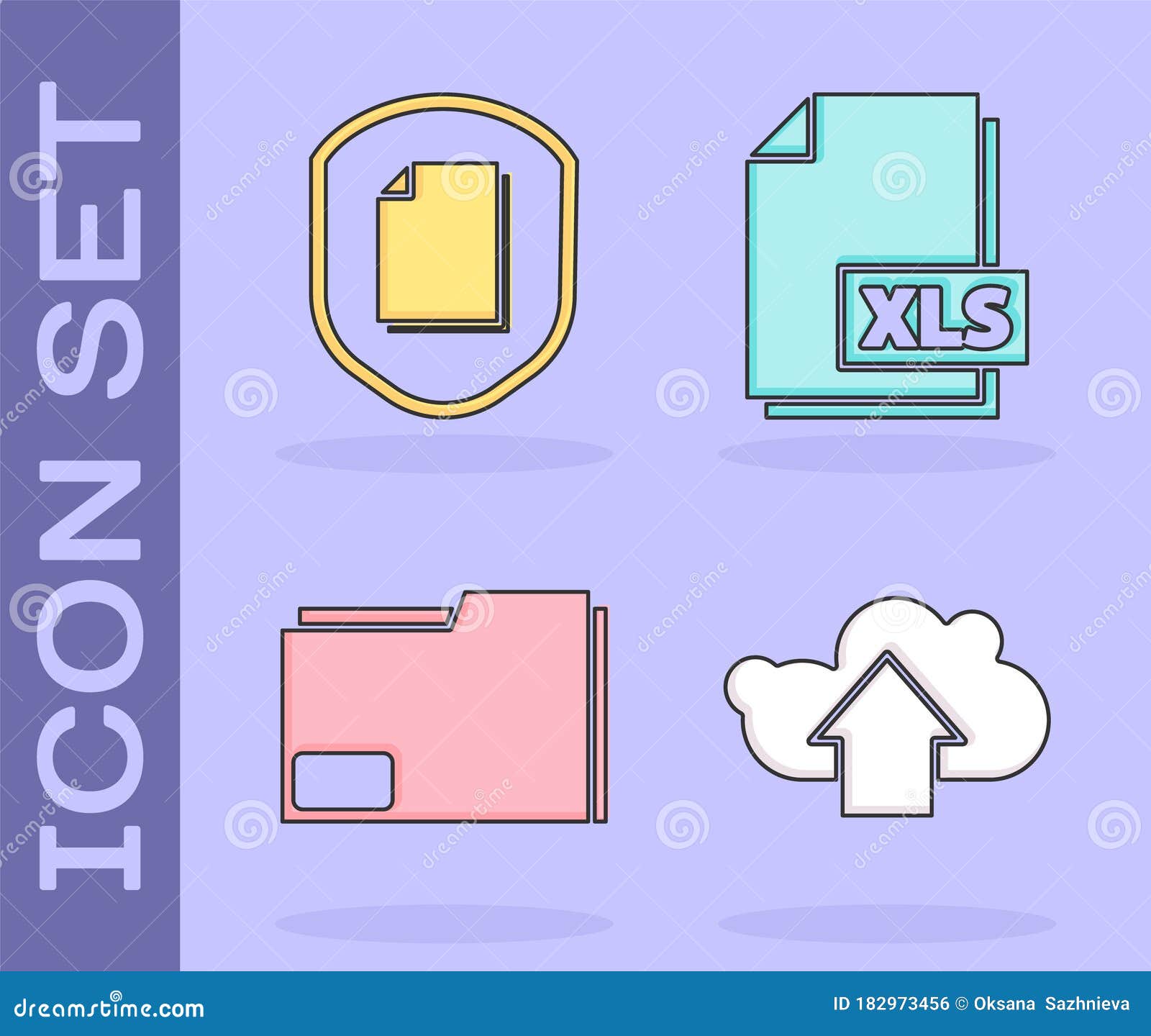 Set Cloud Upload, Document Protection Concept, Document Folder and XLS ... Set Cloud Upload, Document Protection Concept, Document Folder and XLS ...