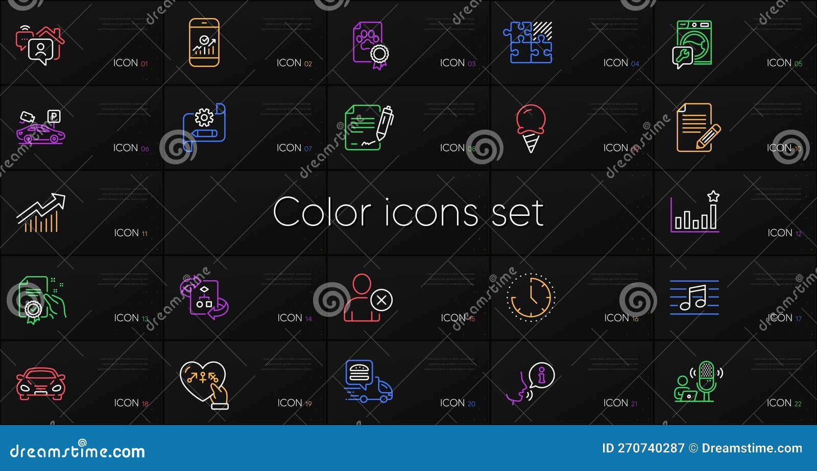 Set of Cogwheel Blueprint, Technical Algorithm and Washing Machine Line ...