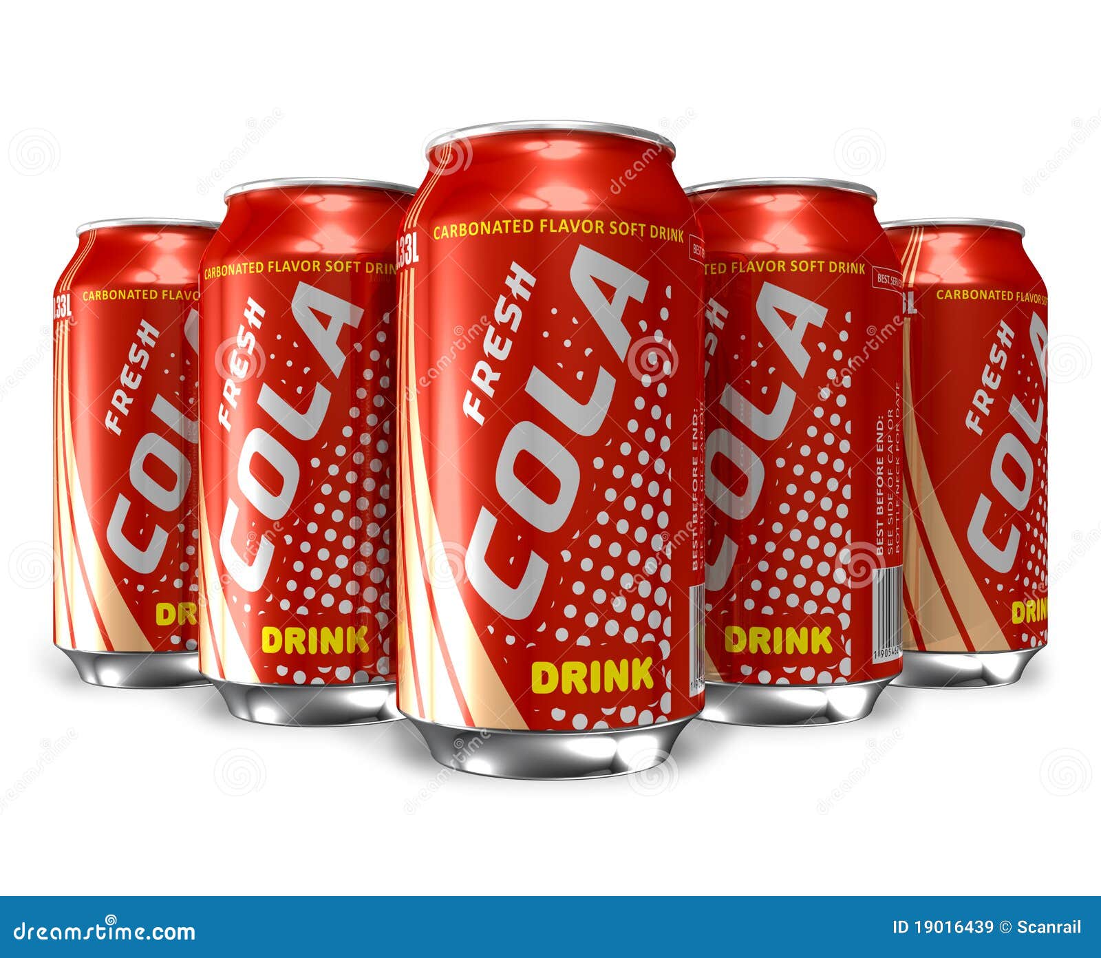 Cola Drinks In Metal Cans Stock Photography | CartoonDealer.com #18944060