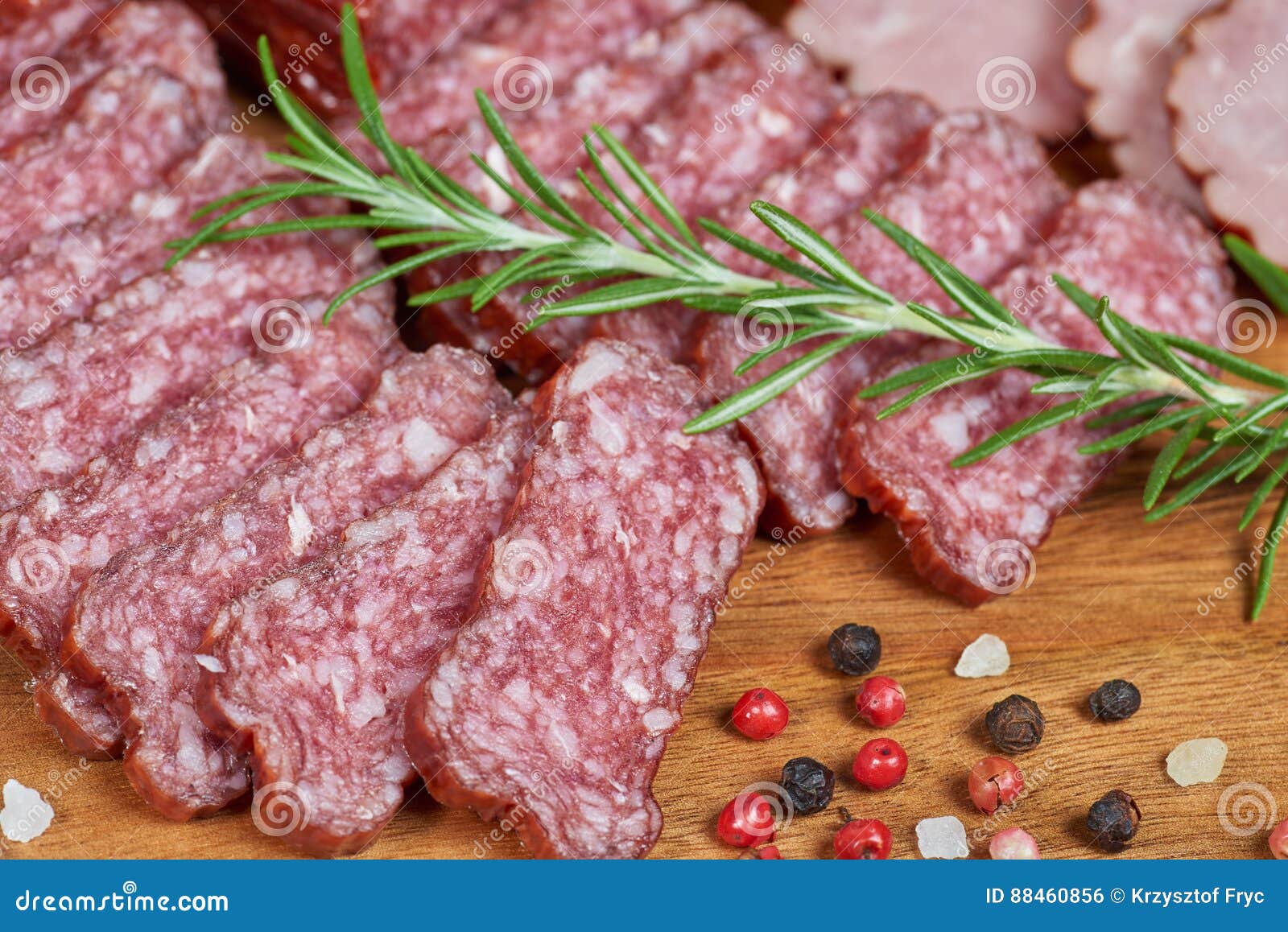 Set of cold cuts stock photo. Image of food, products - 88460856