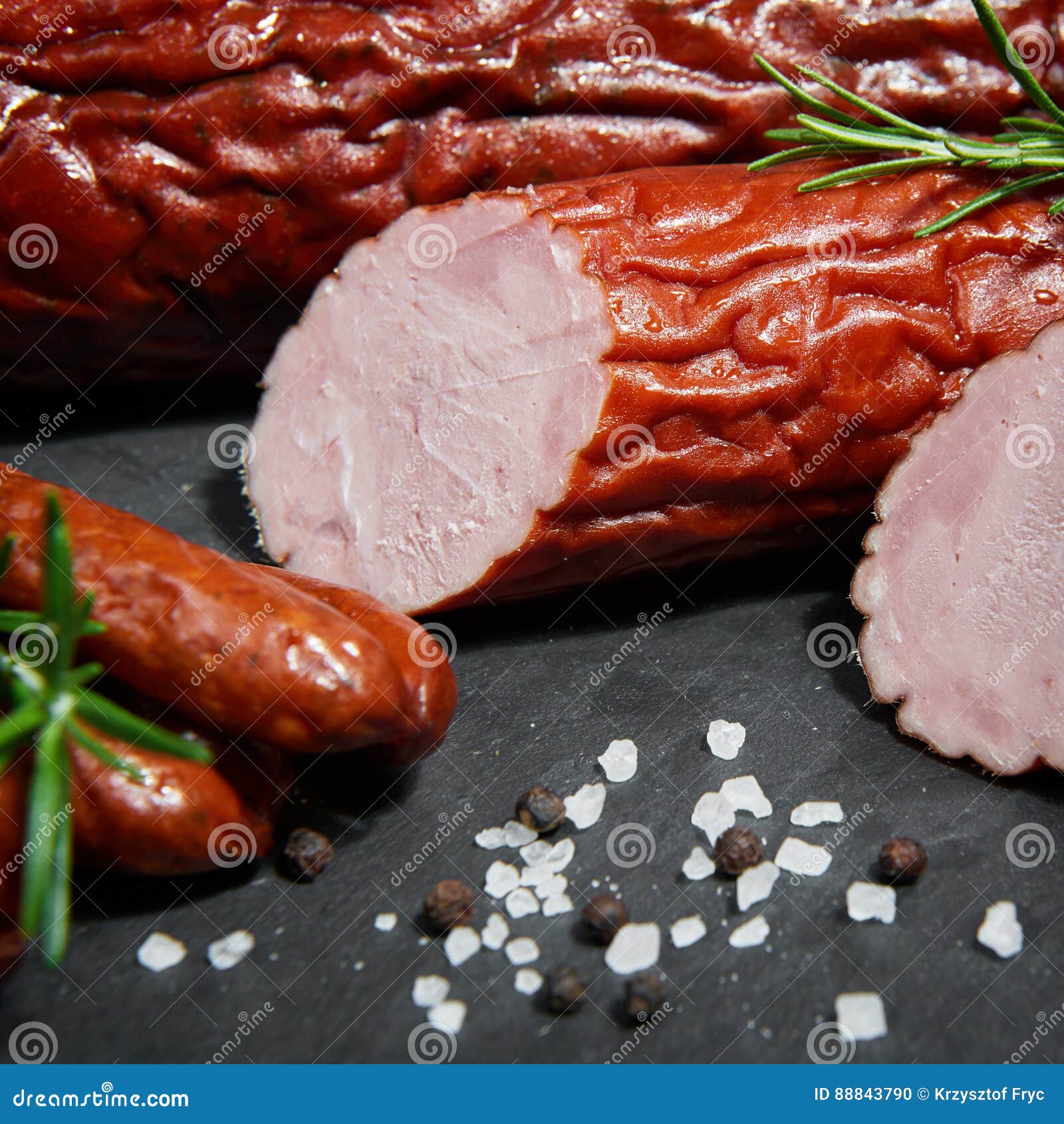 Set of cold cuts stock photo. Image of meal, pepper, pile - 88843790