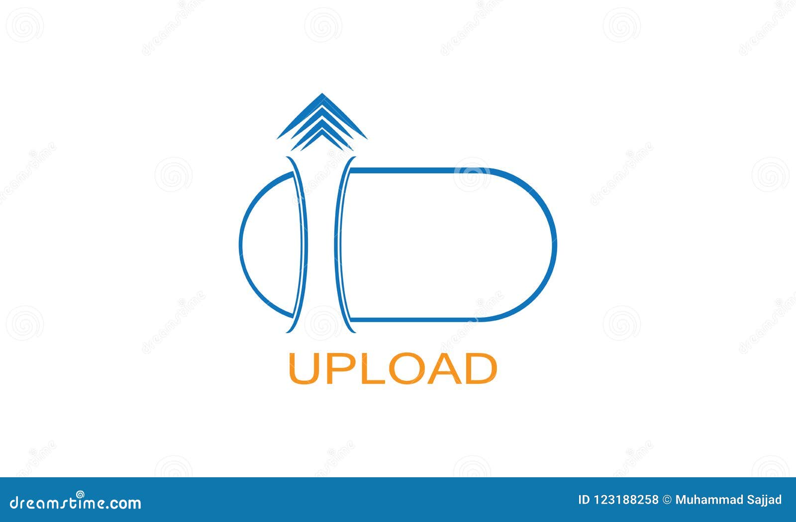 Web Upload Logo Template Web Upload Icon Web Upload Symbol Stock Vector ...