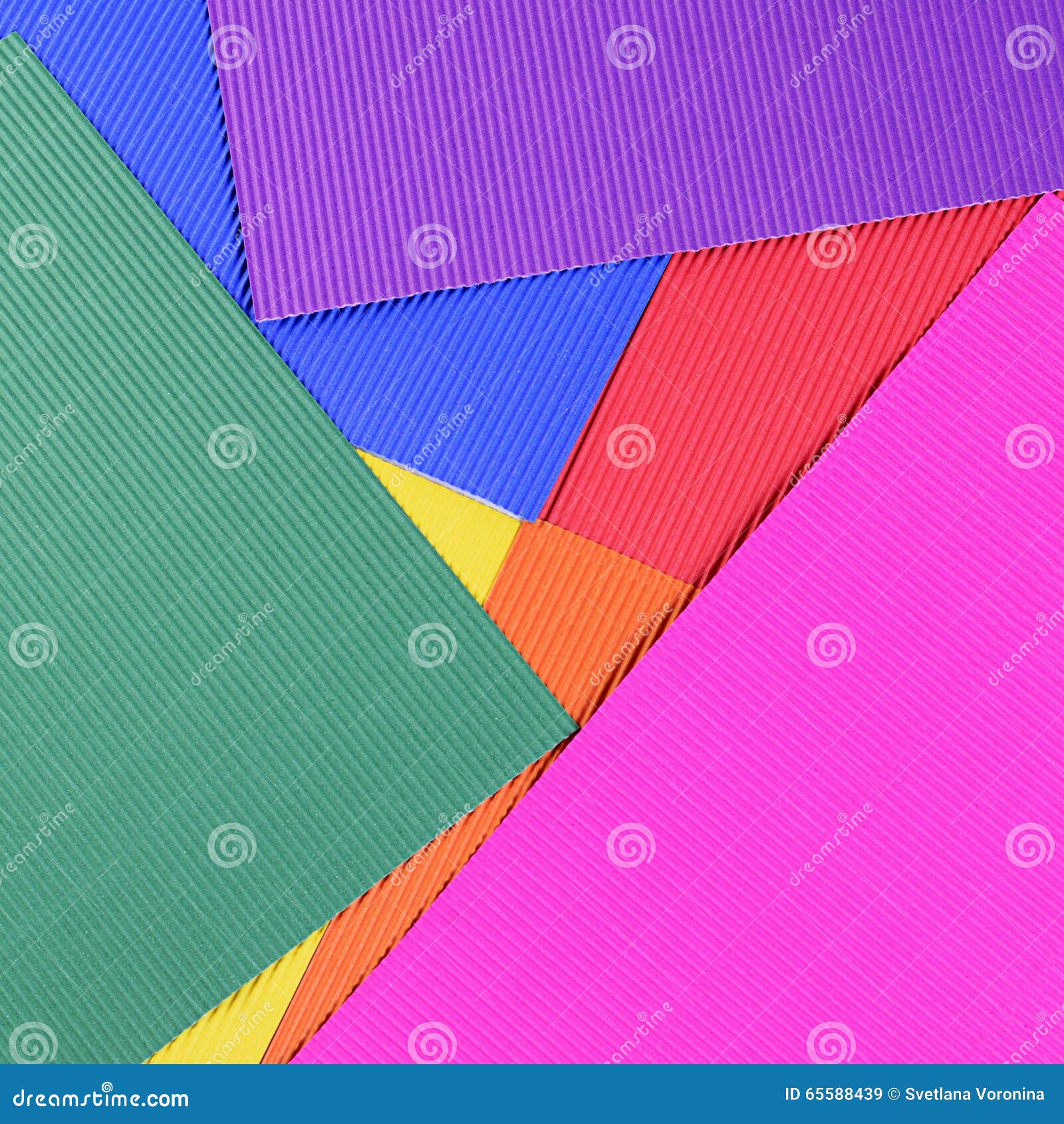 Set of a Color Crepe Paper Close Up Stock Image - Image of ancient ...