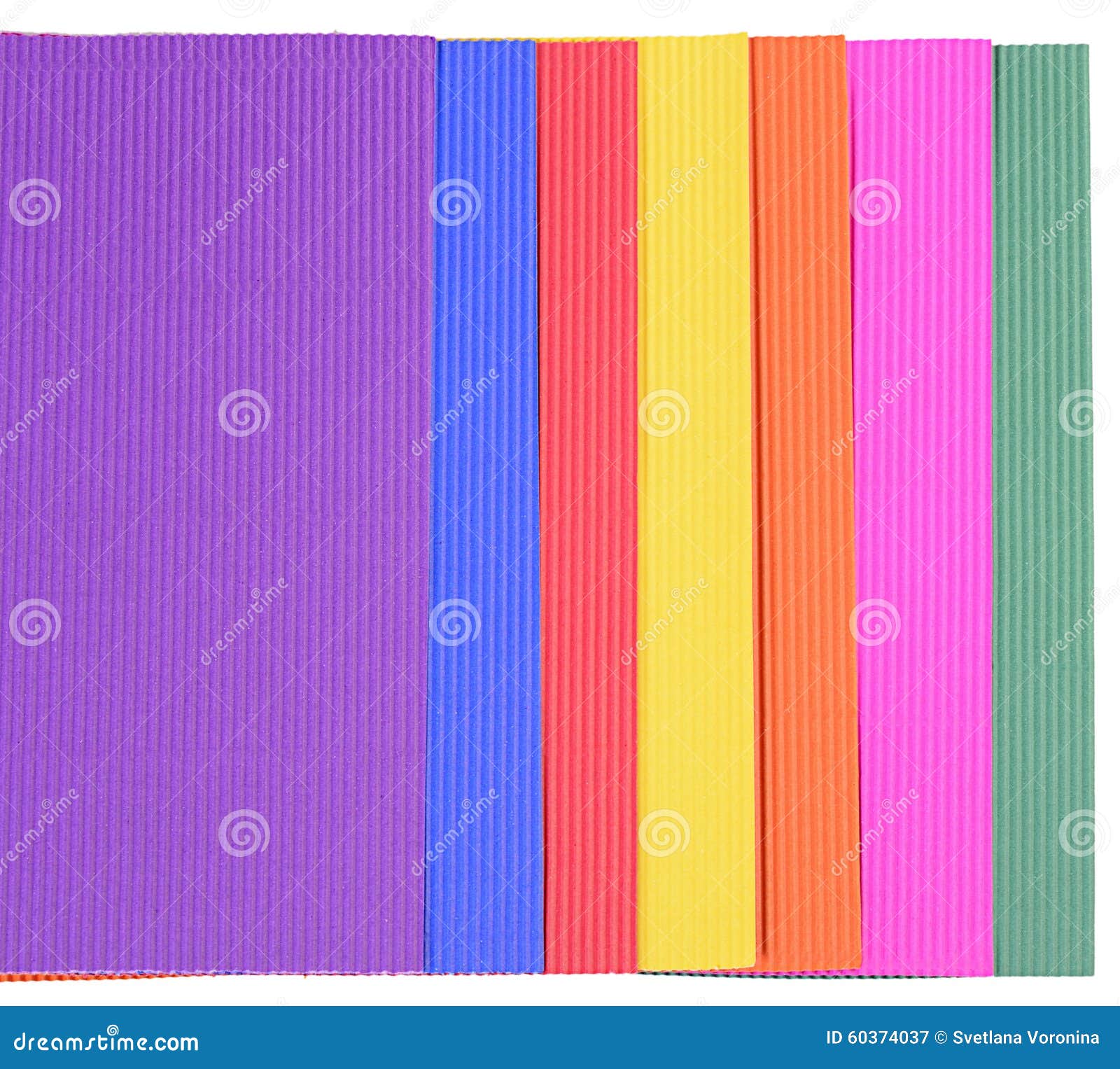 Set of a Color Crepe Paper Close Up Stock Image - Image of ancient ...