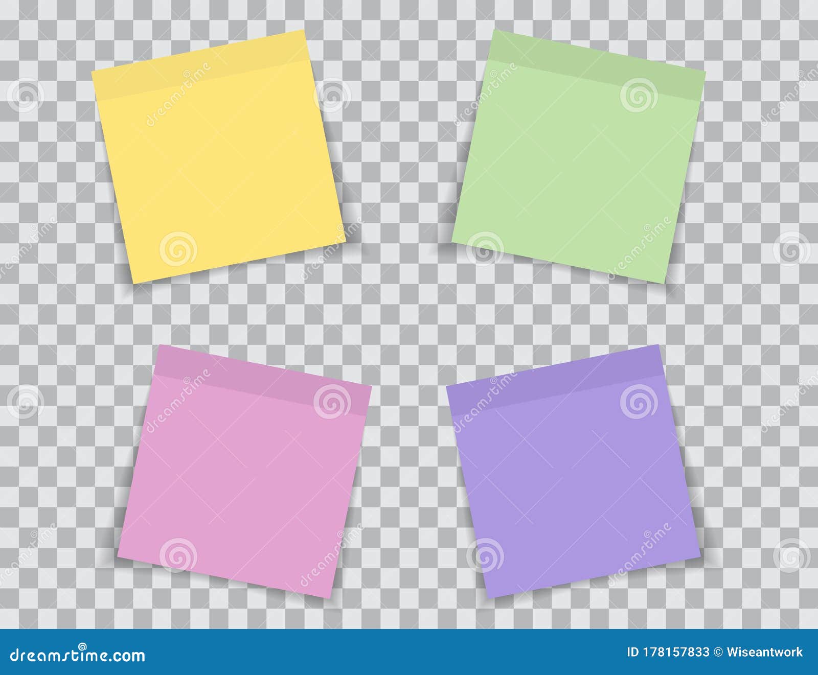 Blank Paper Tack Isolated Stock Illustrations – 2,277 Blank Paper Tack ...
