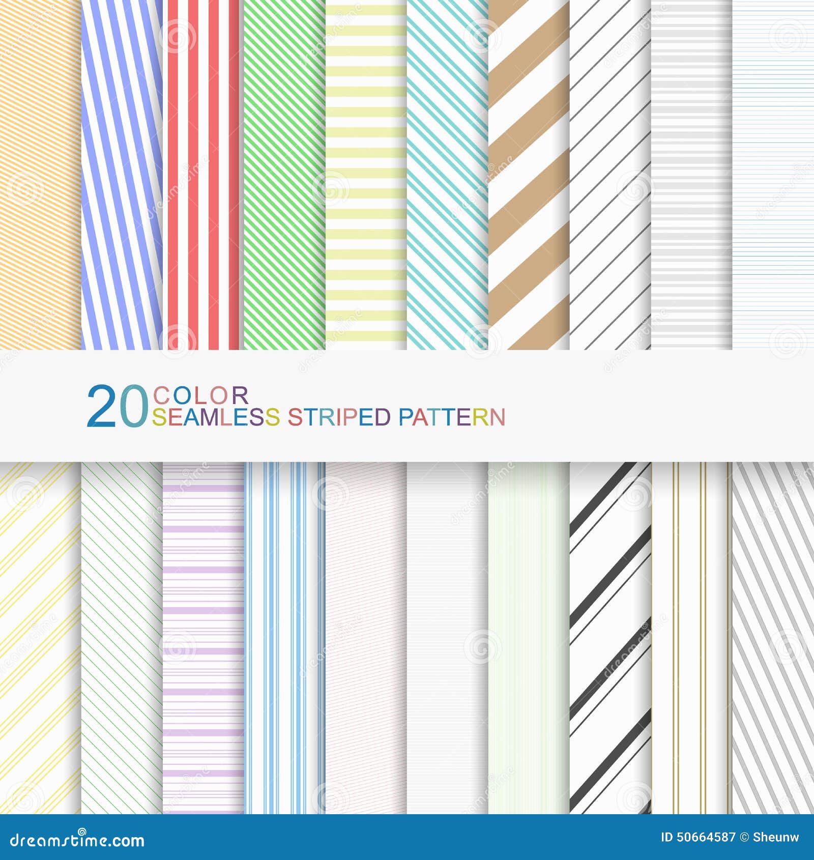 Set of Color Striped Patterns, Seamless Vector Backgrounds for Your ... Set of Color Striped Patterns, Seamless Vector Backgrounds for Your ...
