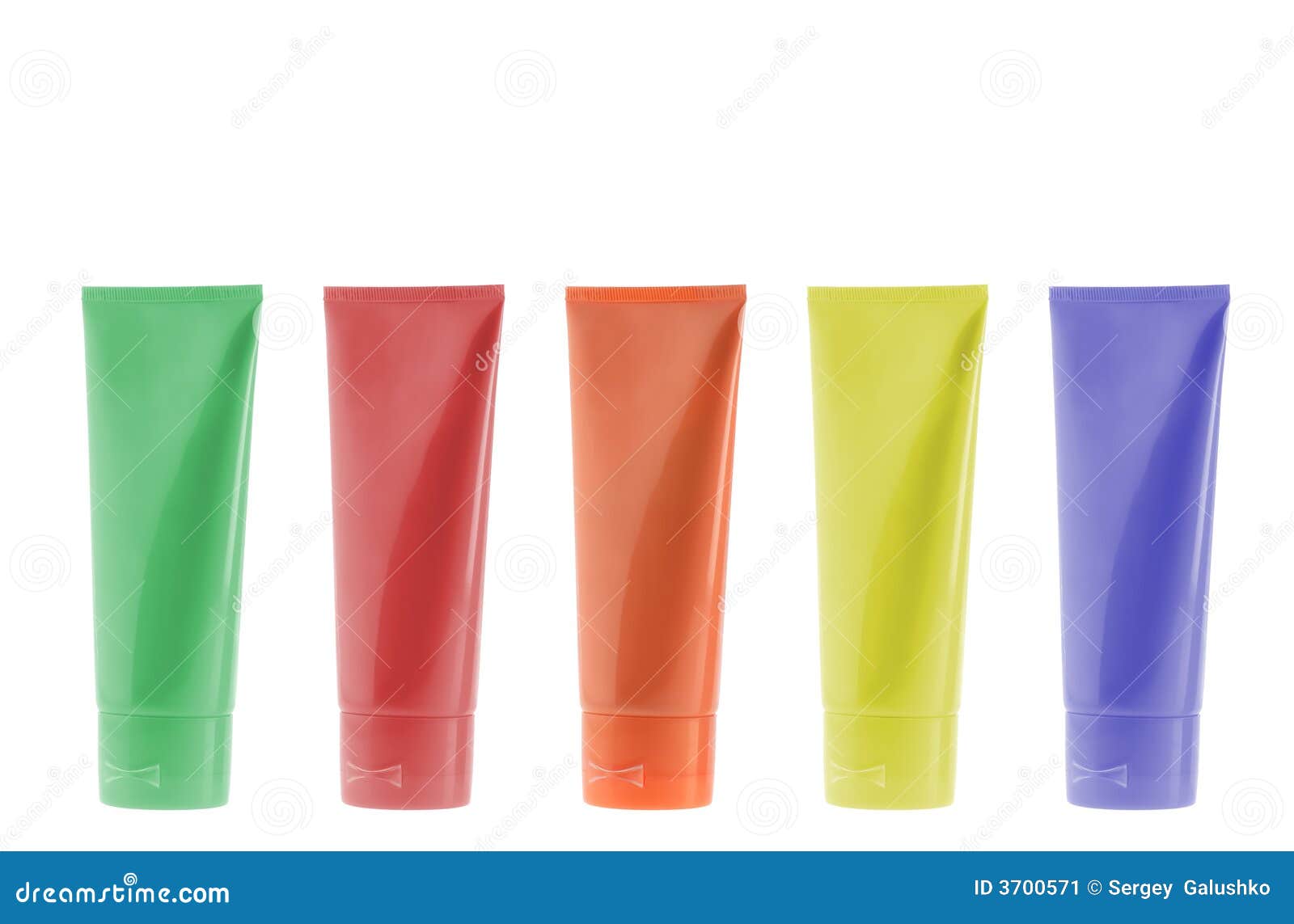 Set Color Tube Picture. Image: 3700571