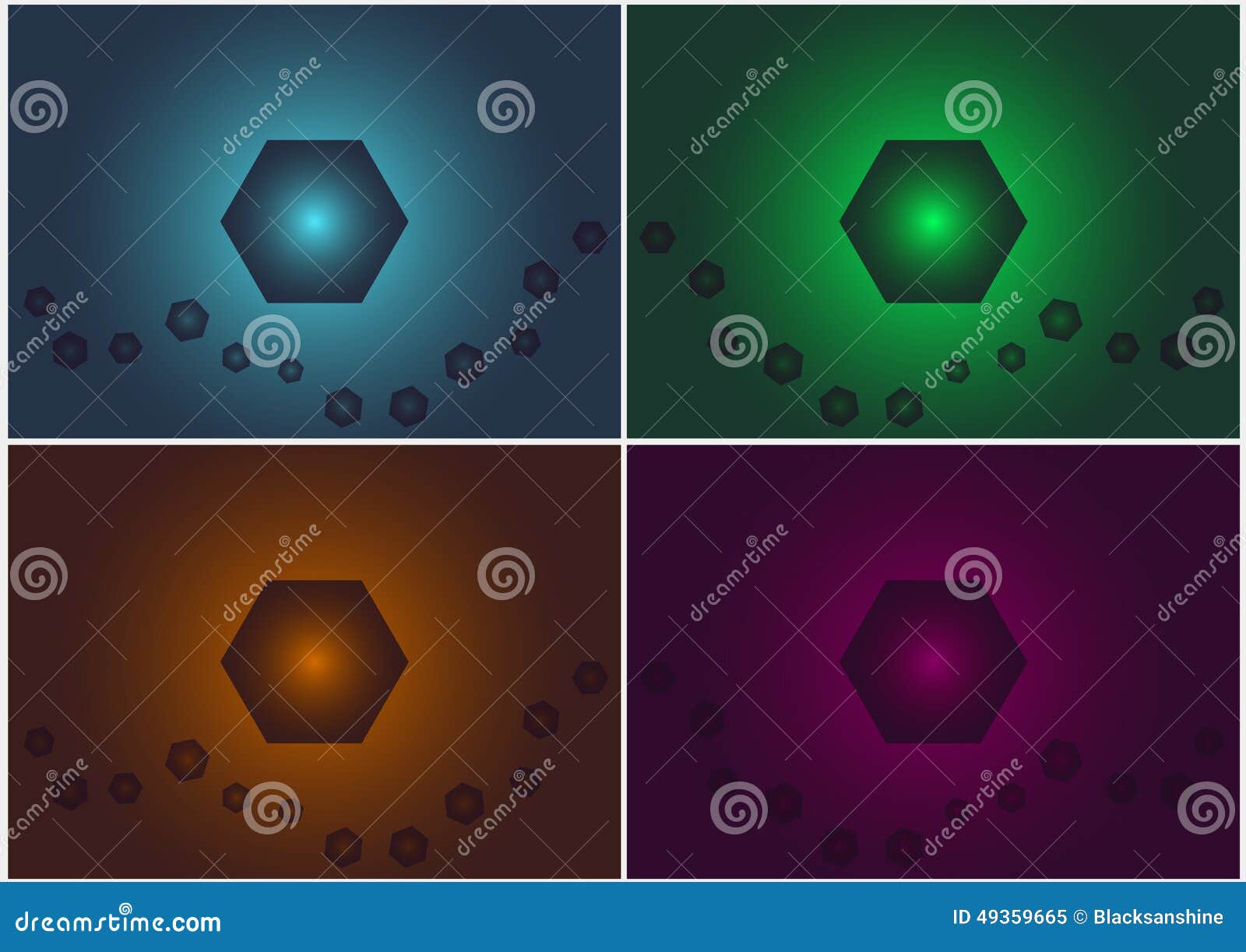 Set color wallpaper stock vector. Illustration of light - 49359665