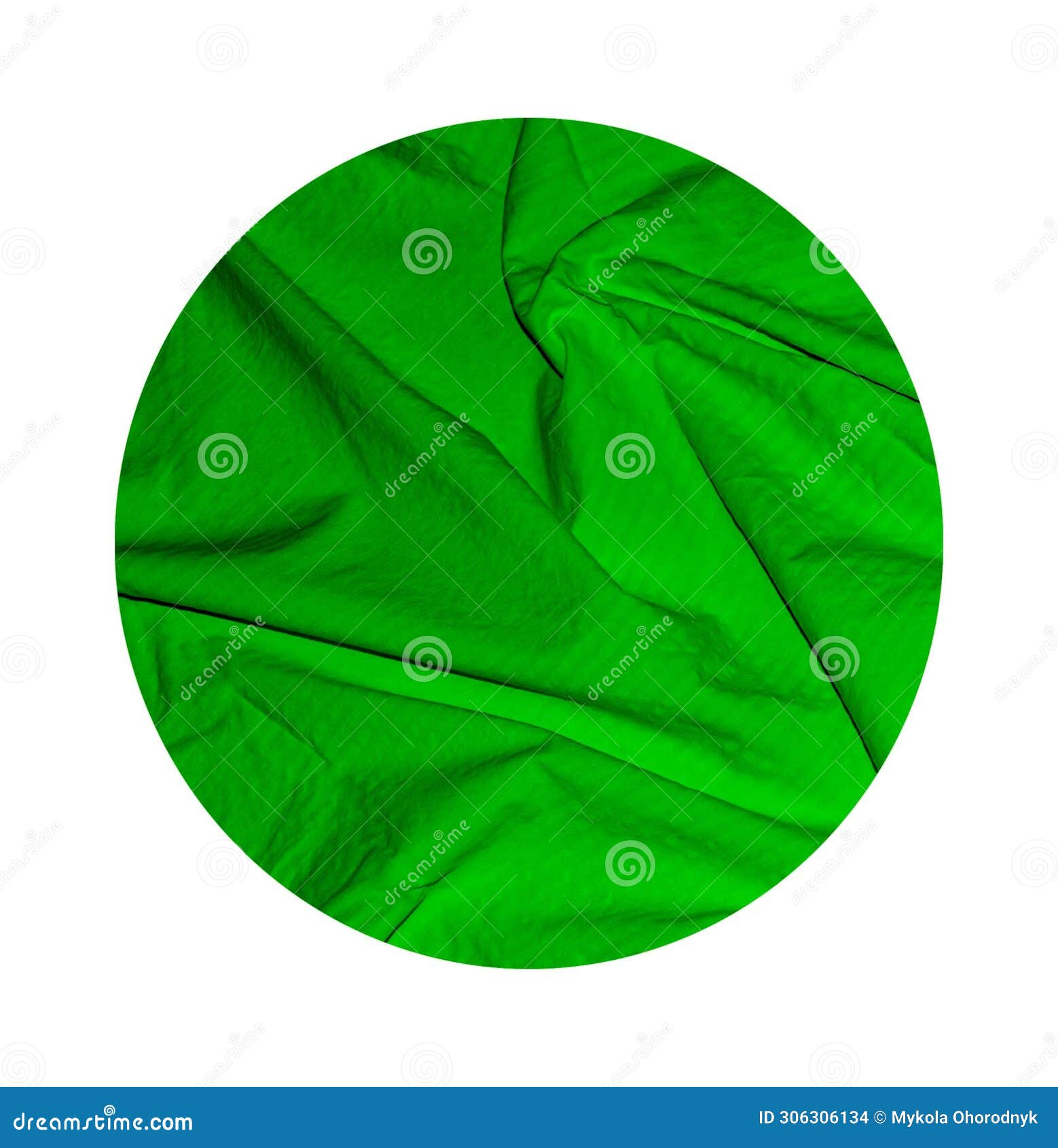 A Set of Colored Circles Isolated on White Stock Illustration ...