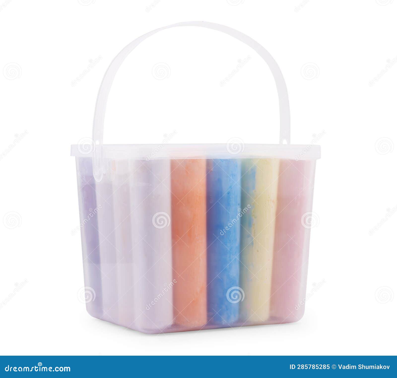 Set of Colored Crayons on White Stock Image - Image of color, draw ...